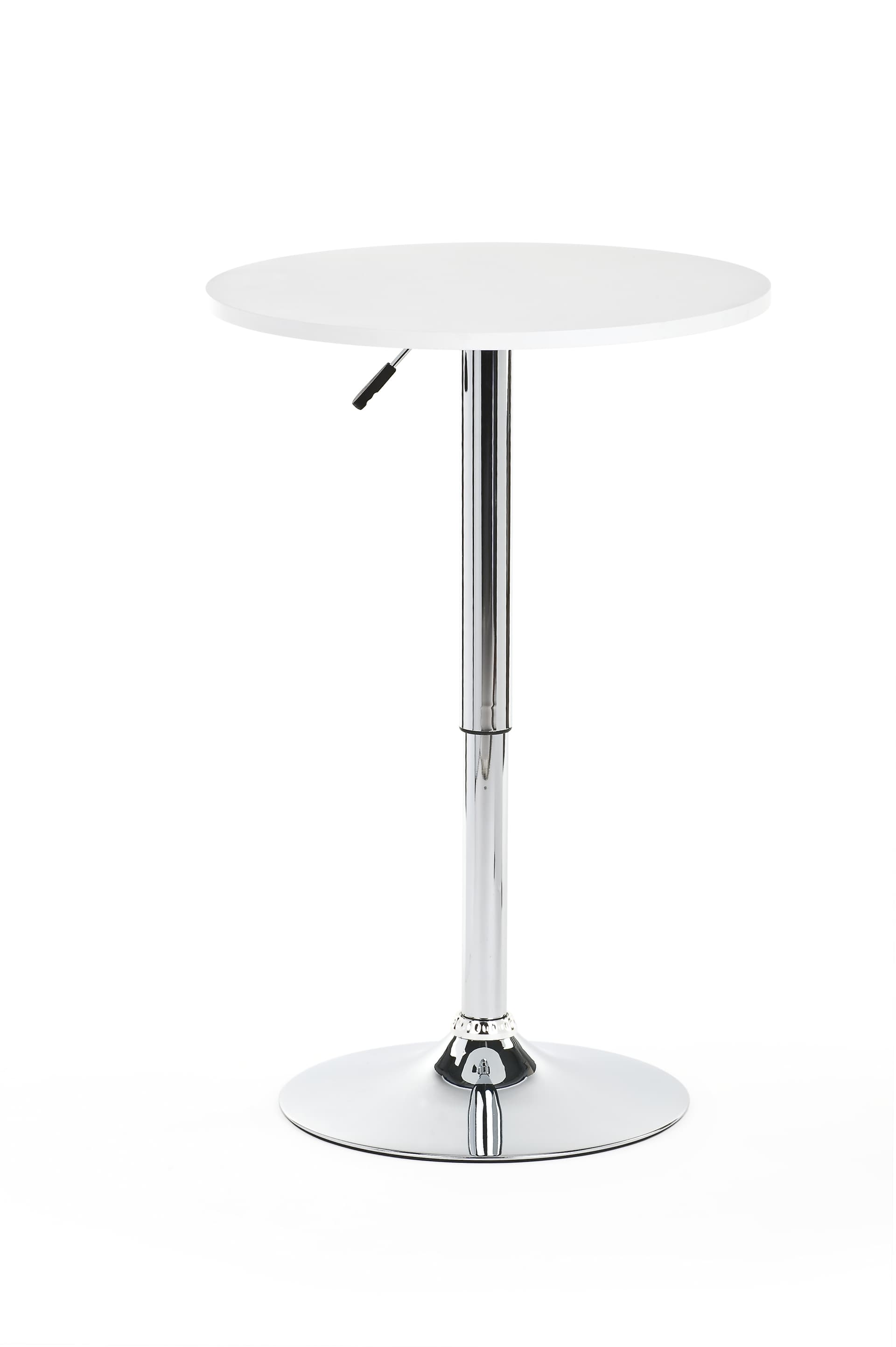 White Bar Table | Event Display With Round Top | Displays2Go