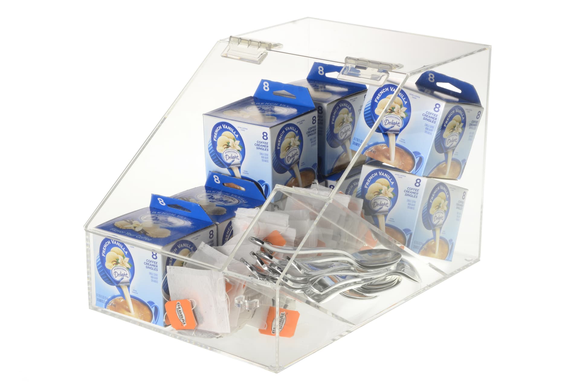 Store Bins | Clear Acrylic Countertop Merchandise Containers | Displays2Go