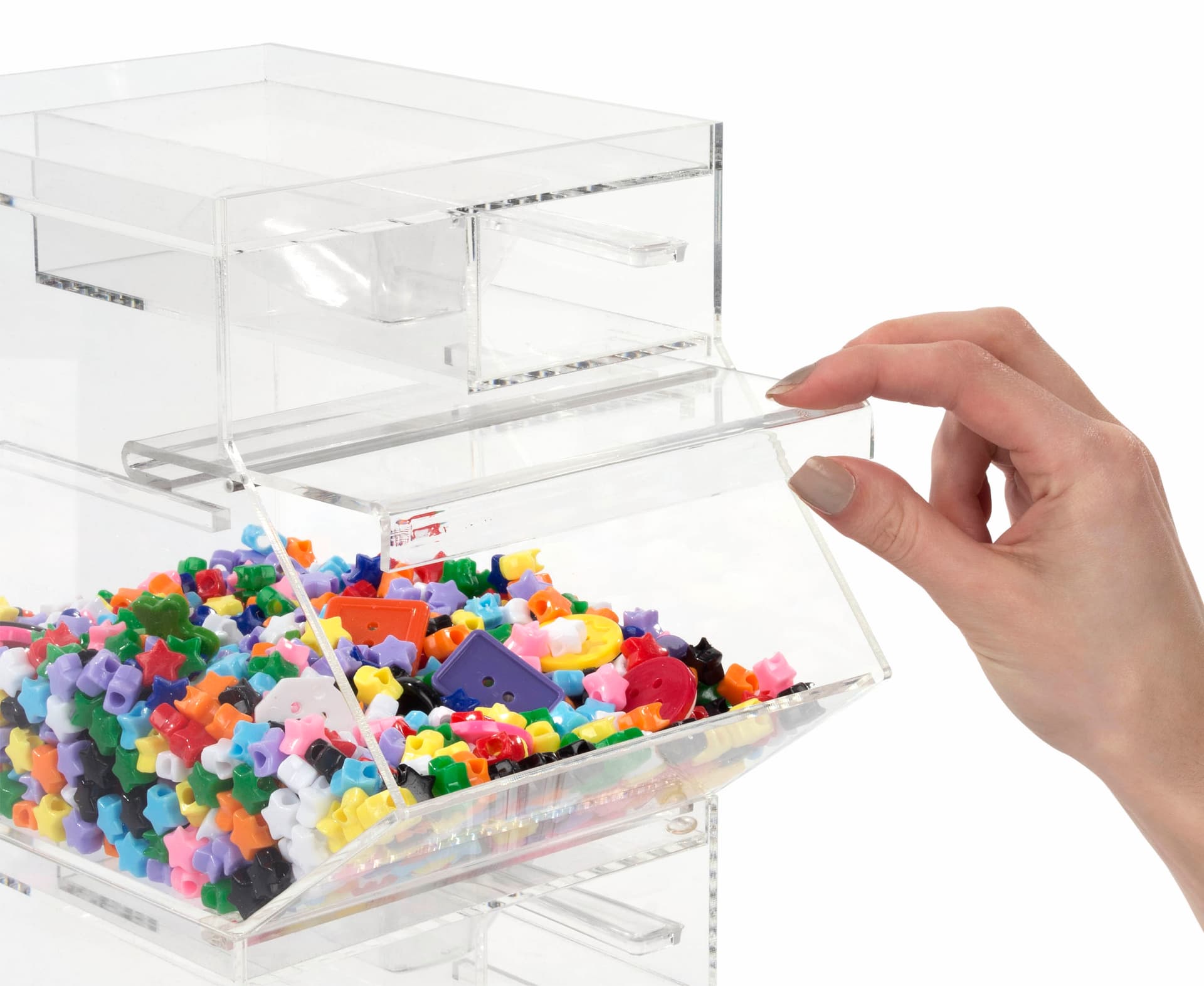 Plastic Display Container | Stackable Design | Displays2Go