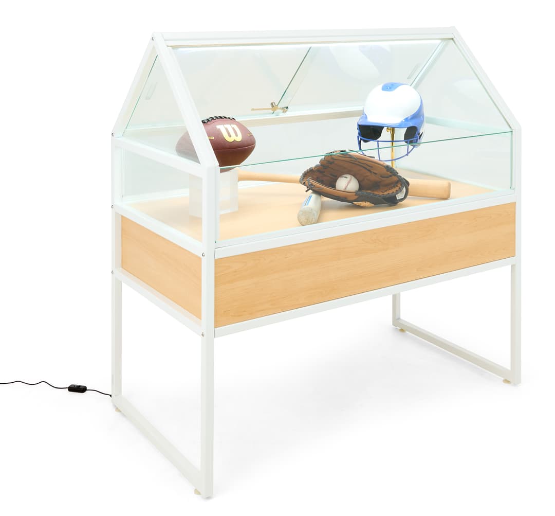 Table Showcase Display | Illuminated Interior | Displays2Go