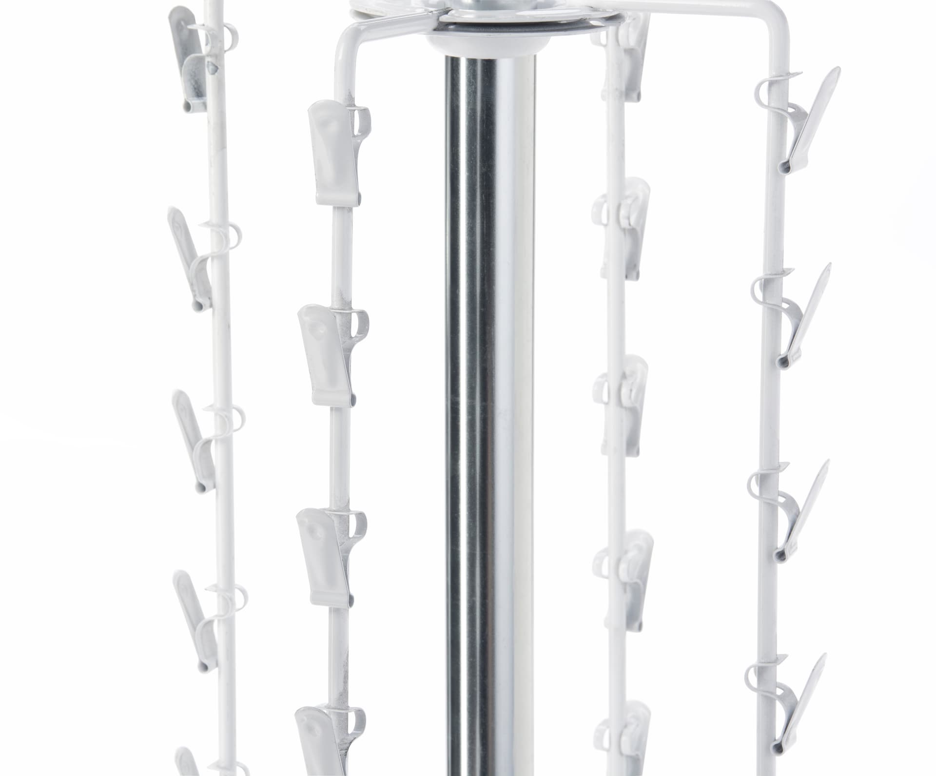 Rotating Display Strip Stand | Clear Header w/ Sign | Displays2Go