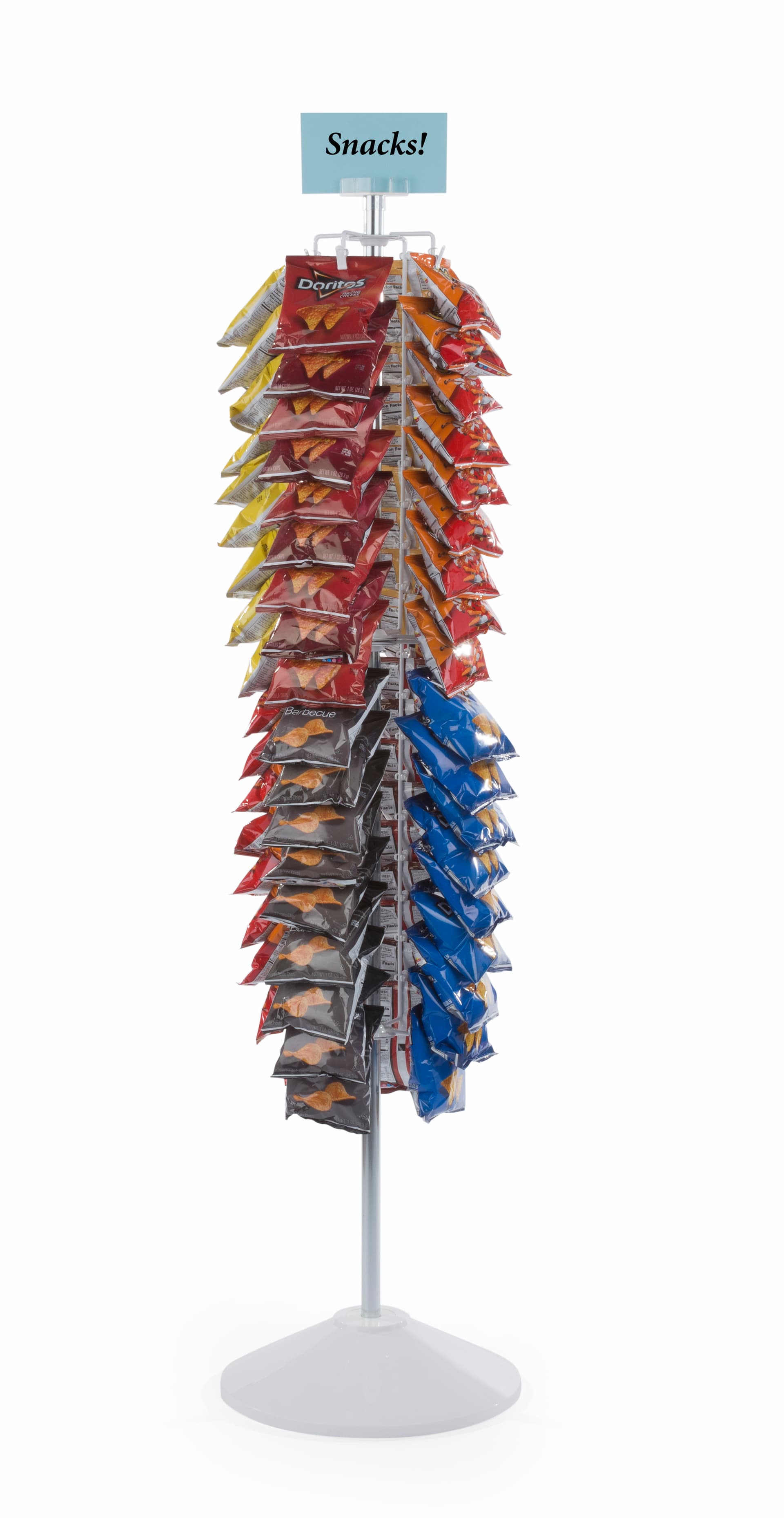 Floorstanding Strip Displays | Carousel Chip Holder | Displays2Go