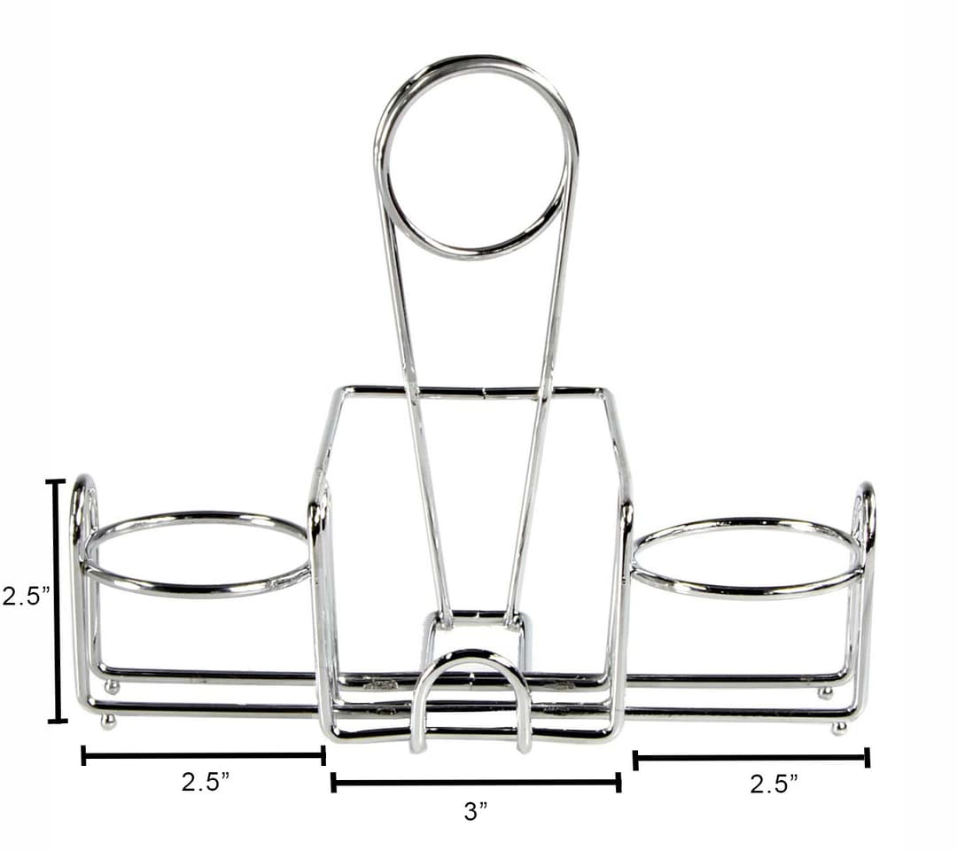 Menu Clip & Restaurant Caddy - 2 in 1 Restaurant Tabletop Organizer ...