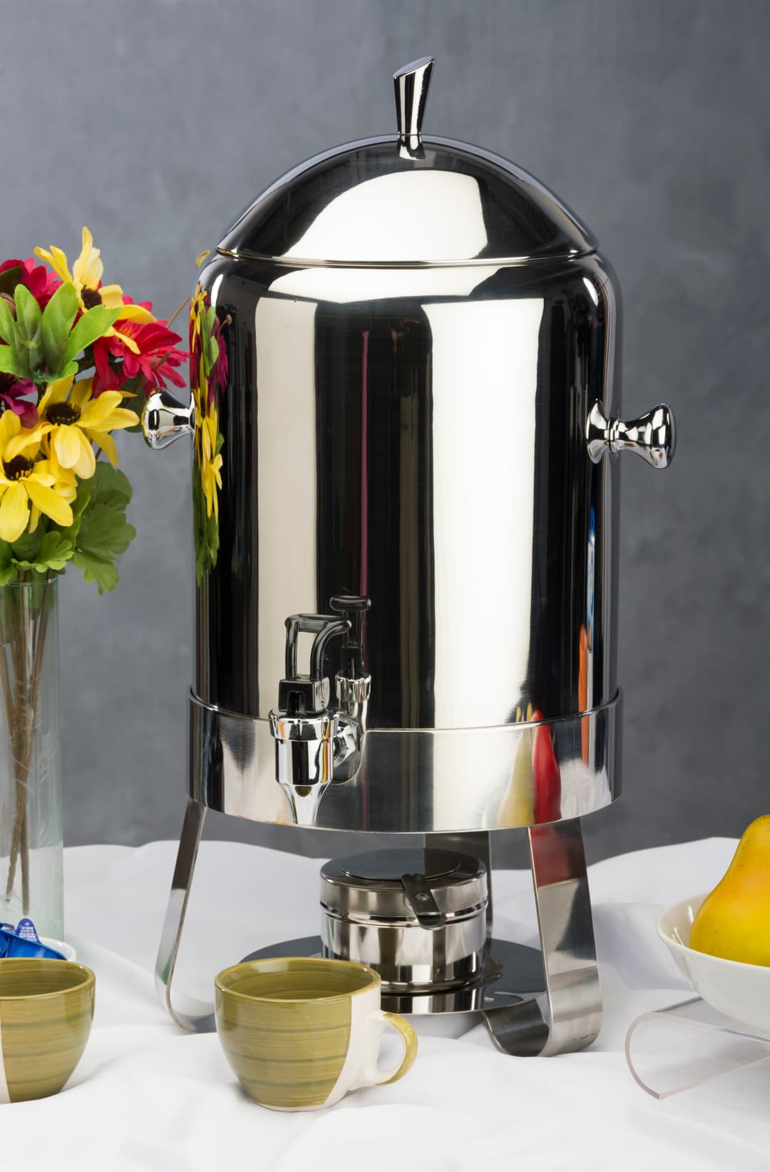 Large Coffee Urn | Buffet 2.9 Gallon Stainless Steel Dispenser ...