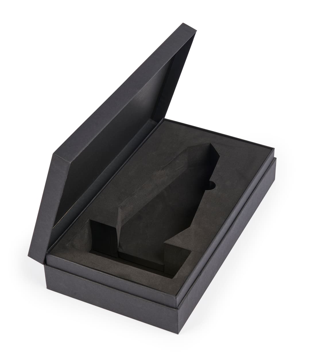 Acrylic Rectangle Teardrop Award | Included Black Base | Displays2Go
