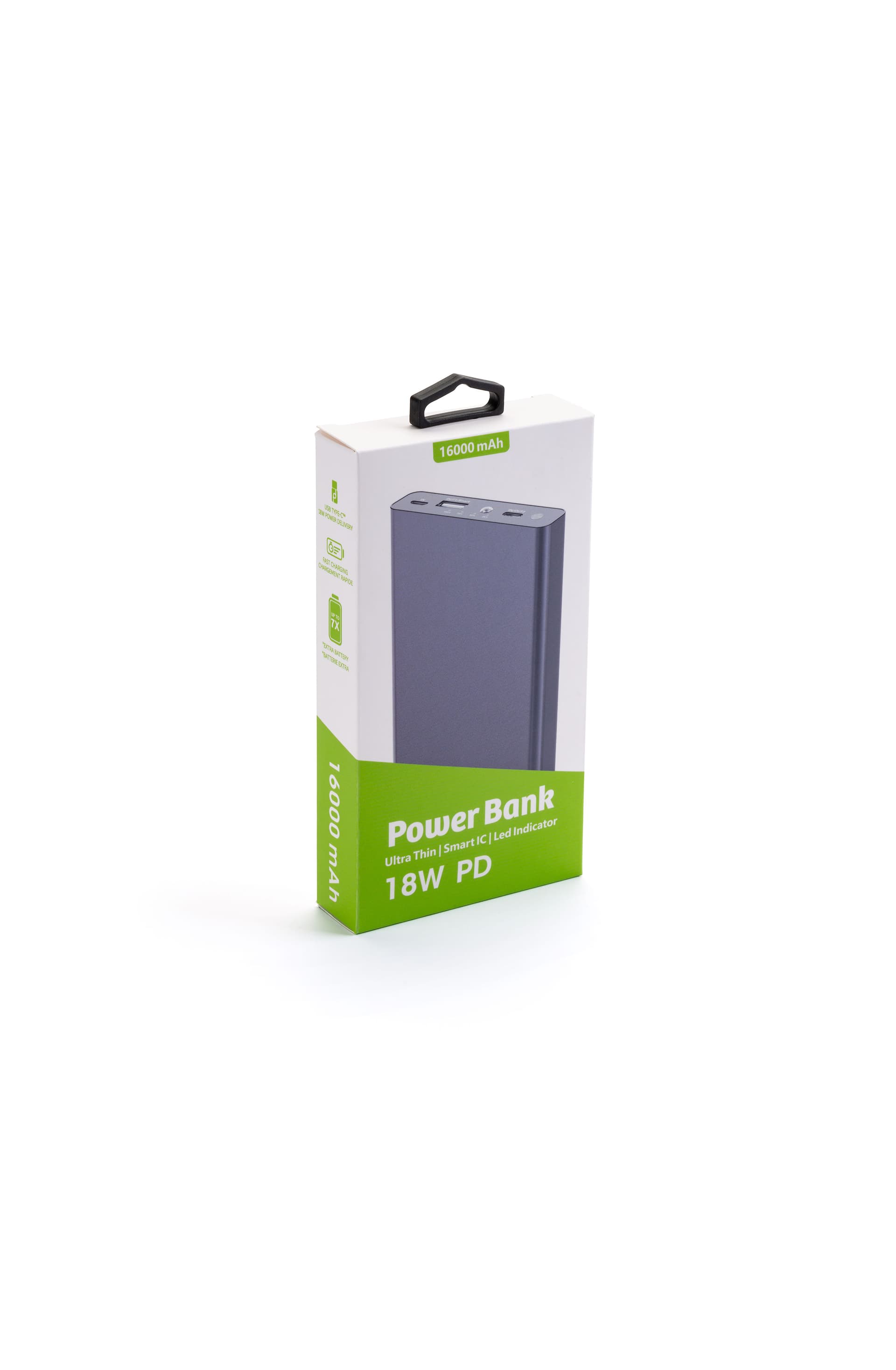 High Capacity Logo Power Bank | Brandable Corporate Giveaway | Displays2Go