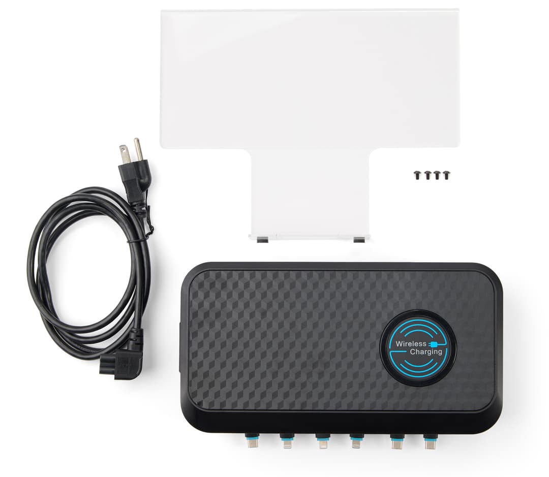 Charging Station for Countertop | Wireless Charging Pad | Displays2Go