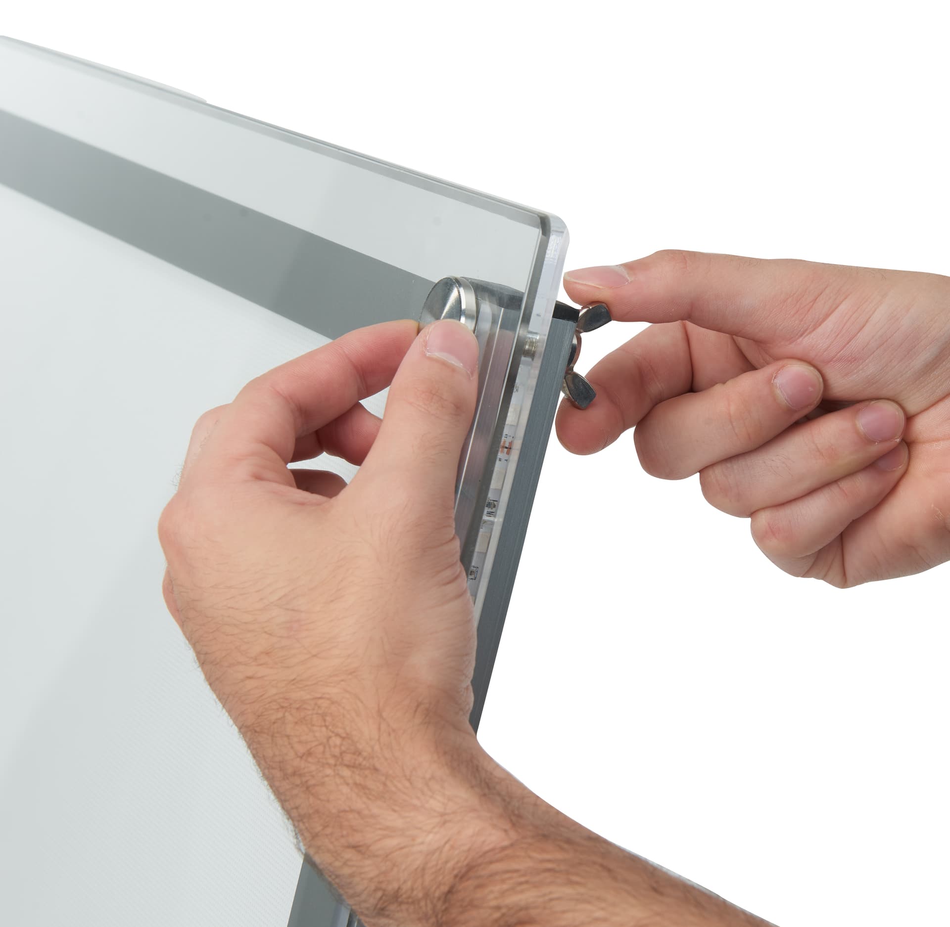 LED Sandwich Board | Illuminated Acrylic A-Frame Design | Displays2Go