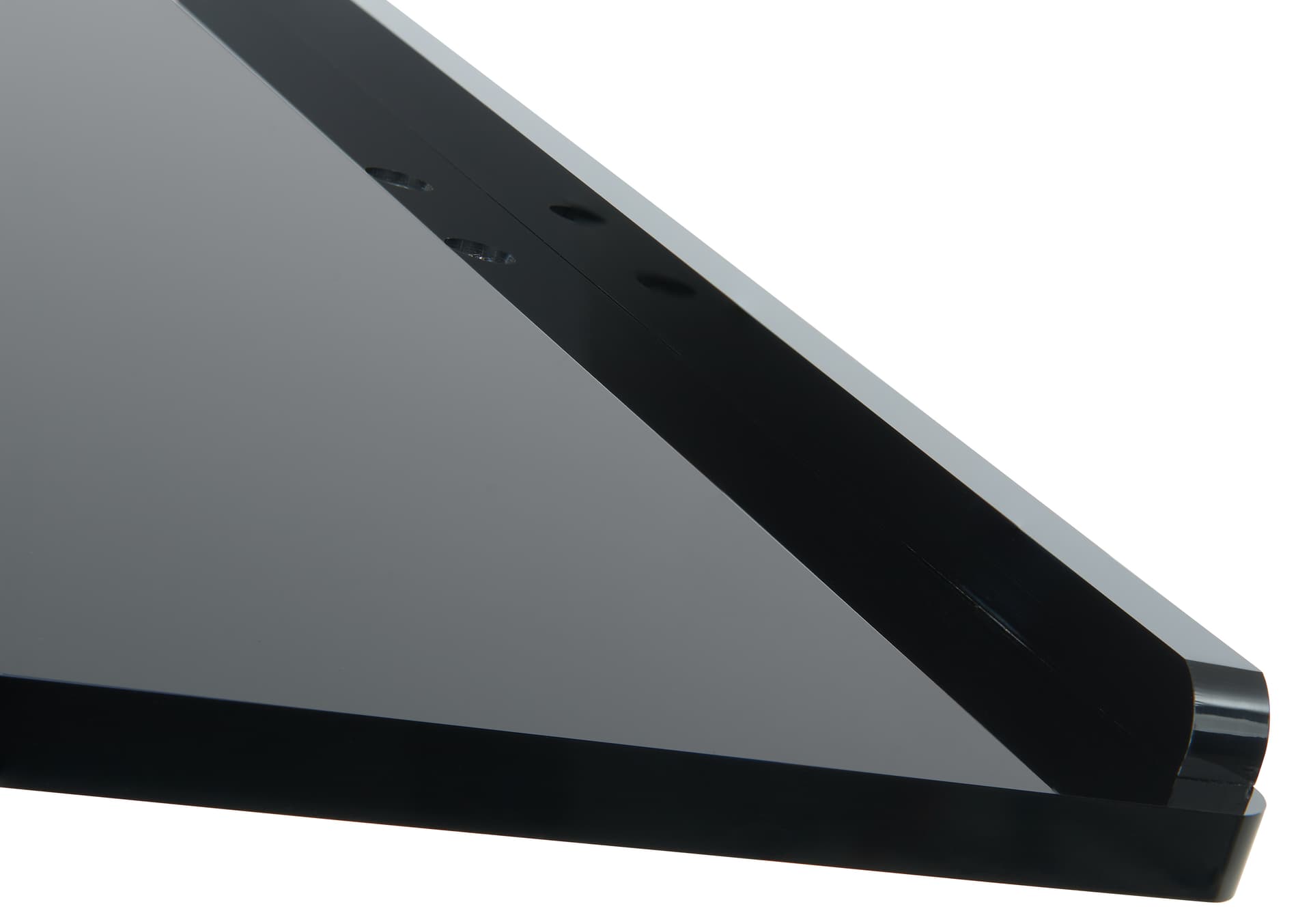 Basic Podium | Black with Aluminum Post and Base | Displays2Go