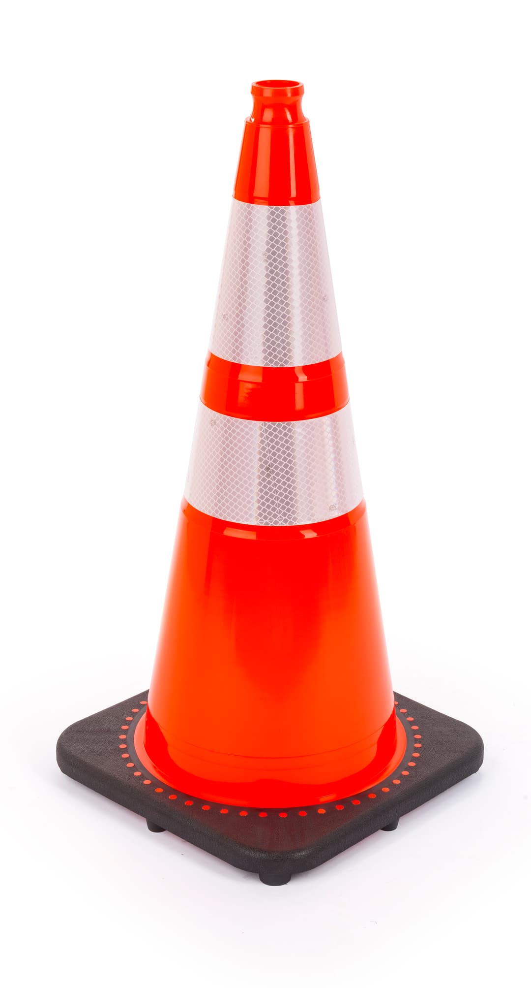 Orange Traffic Cone | Reflective Collars | Displays2Go