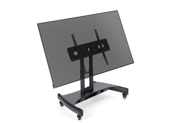 Confidence Monitor Stand | Low Height Angled Cart | Displays2Go