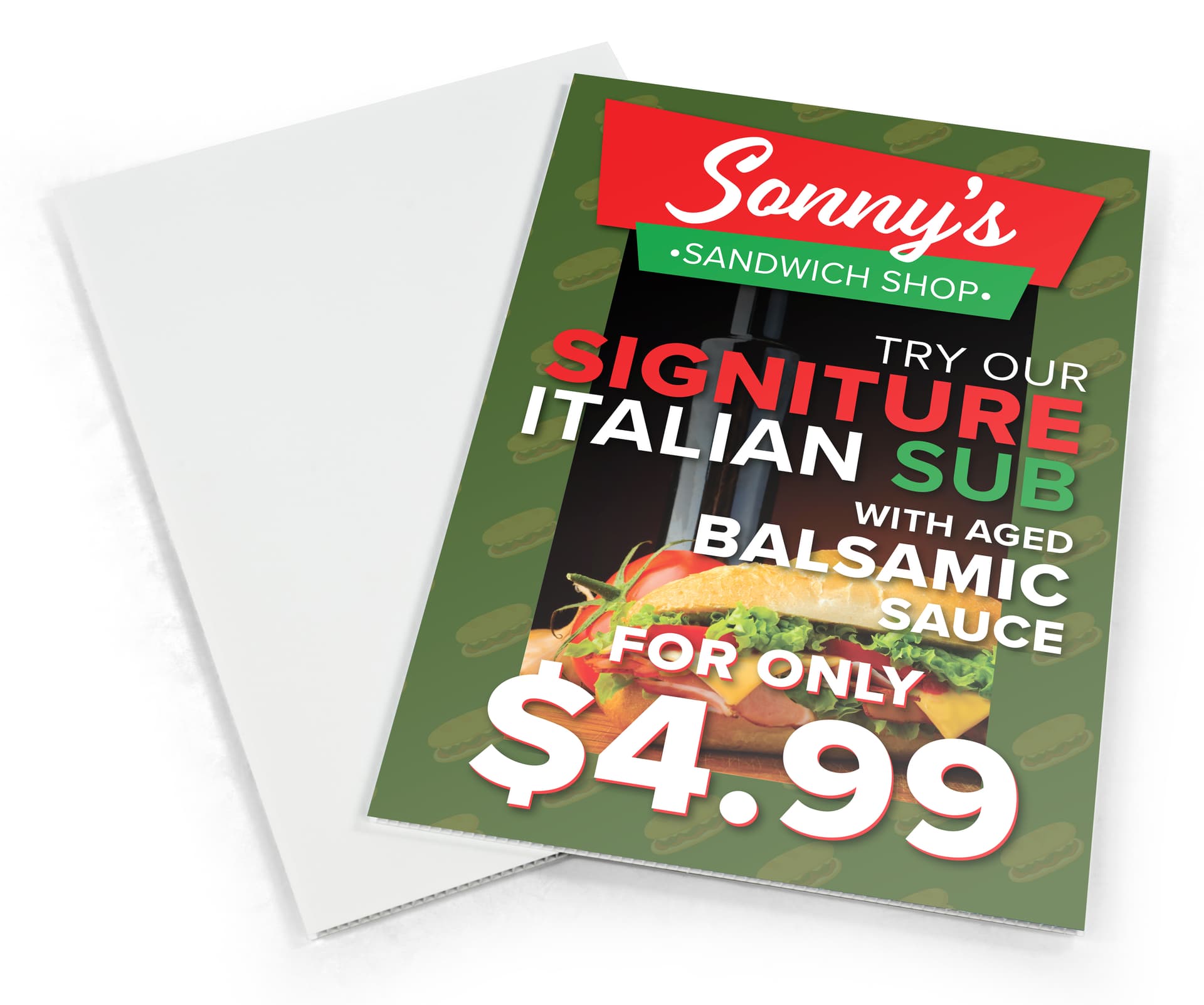 Sandwich Board with Custom Signs | A-Frame Design | Displays2Go