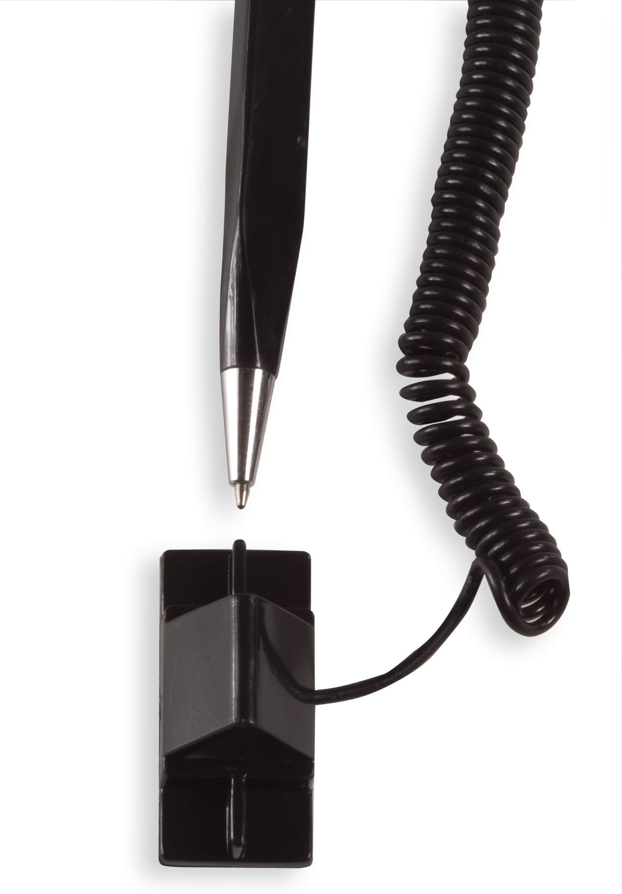 This security pen has a unique wedge shape for comfort! | Displays2Go