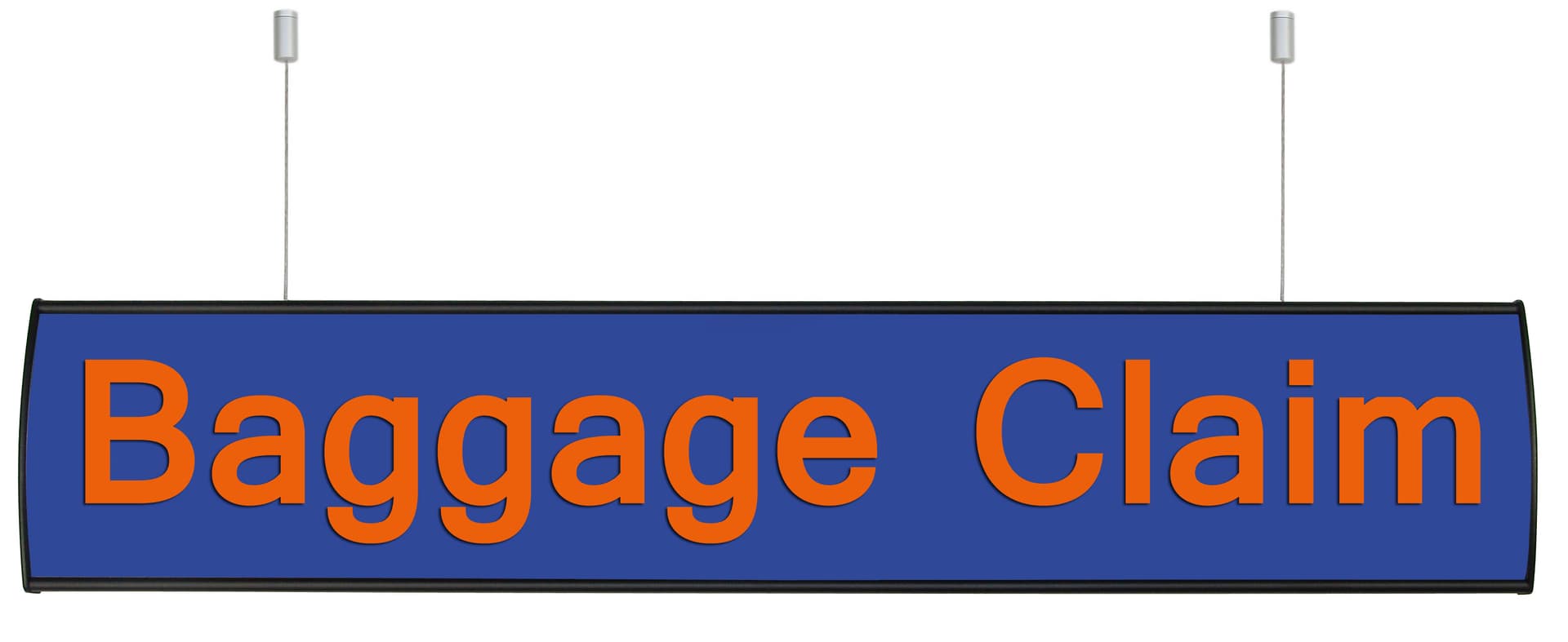 Interior Office Signs | 30 x 5.75 Hanging Office Signage | Displays2Go