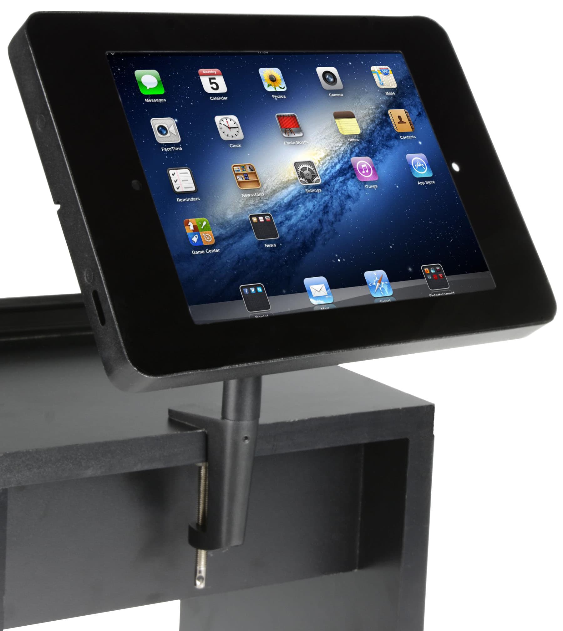 Portable Counter with iPad Mount | Clamping Enclosure | Displays2Go