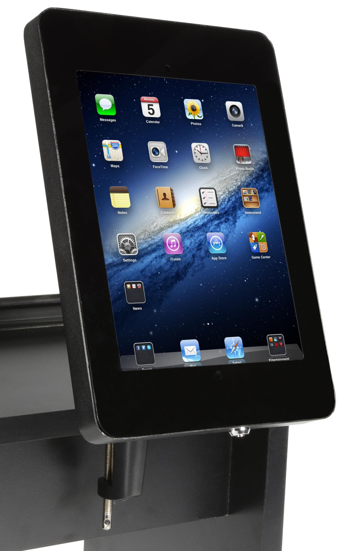 Portable Counter with iPad Mount | Clamping Enclosure | Displays2Go