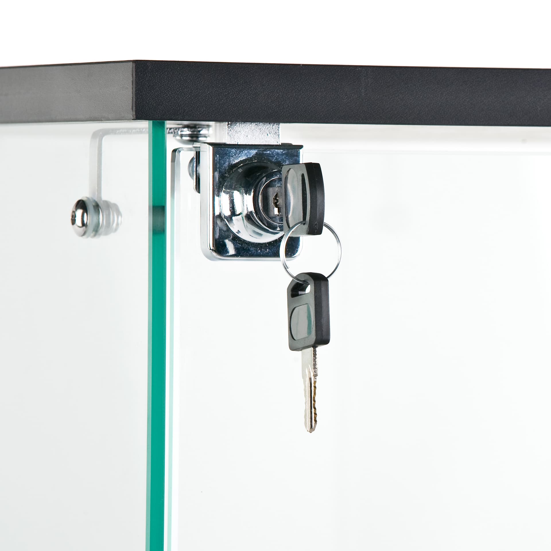 Countertop Glass Display Case | Full View Showcase with 3 Tiers ...