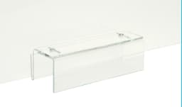 Clear Acrylic Cubicle Panel Extender | Dry Erase Write-On Design ...