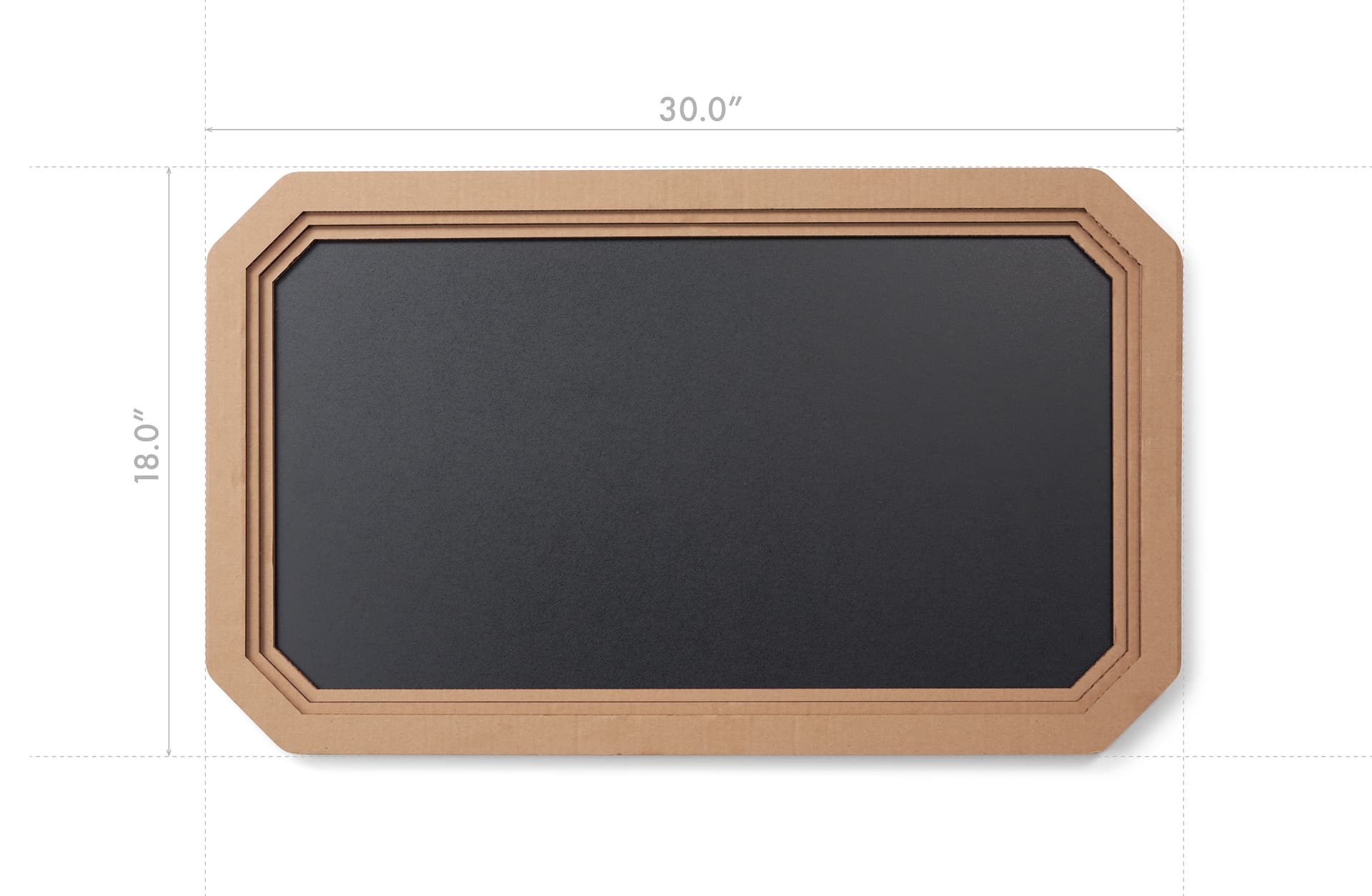 Framed Chalkboard Sign | For Landscape or Portrait Orientation ...