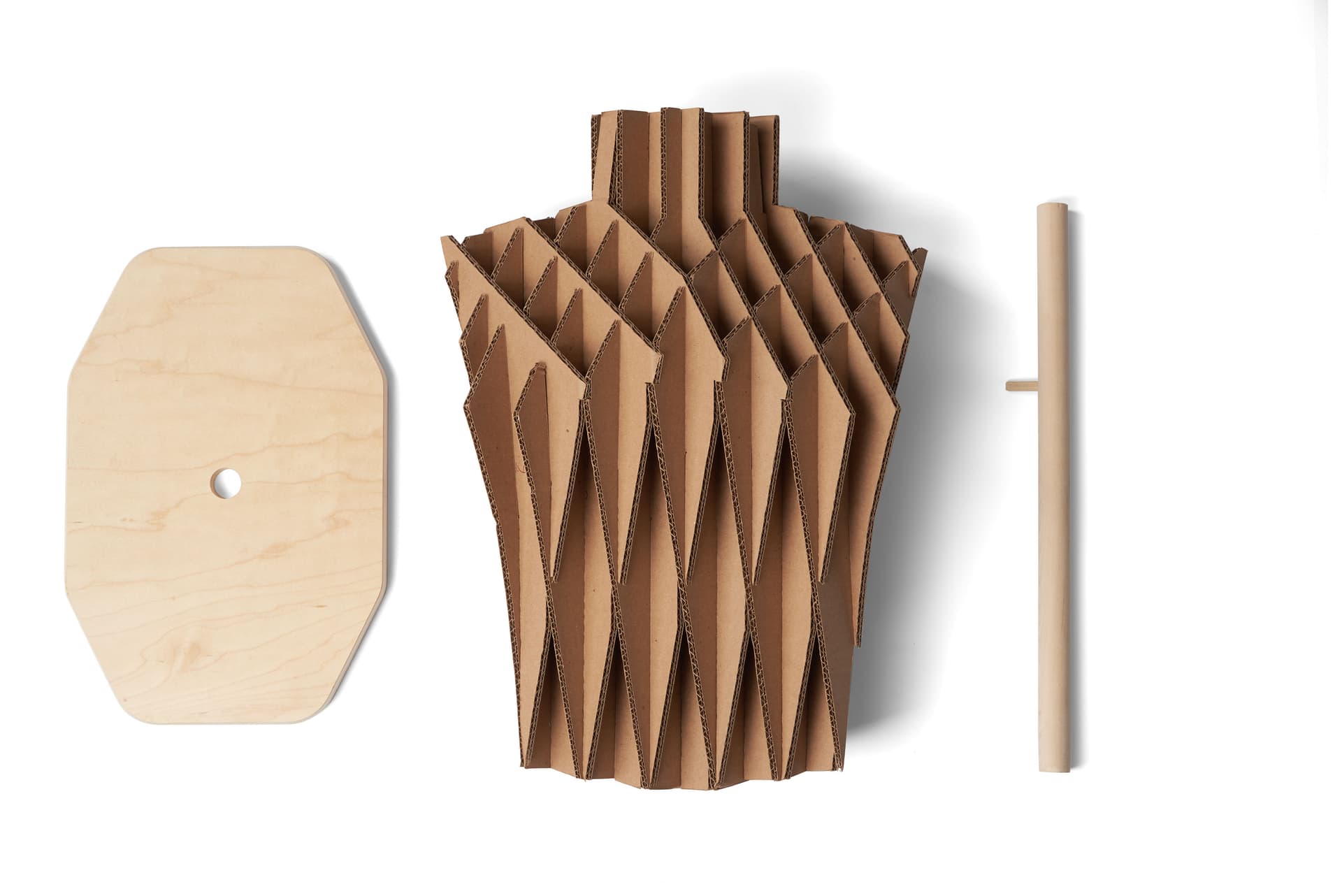 Cardboard Mannequin Torso | Unisex Design | Displays2Go