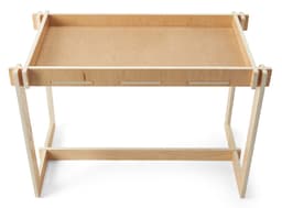 Wooden Retail Dump Table | Eco-Friendly Poplar Wood | Displays2Go