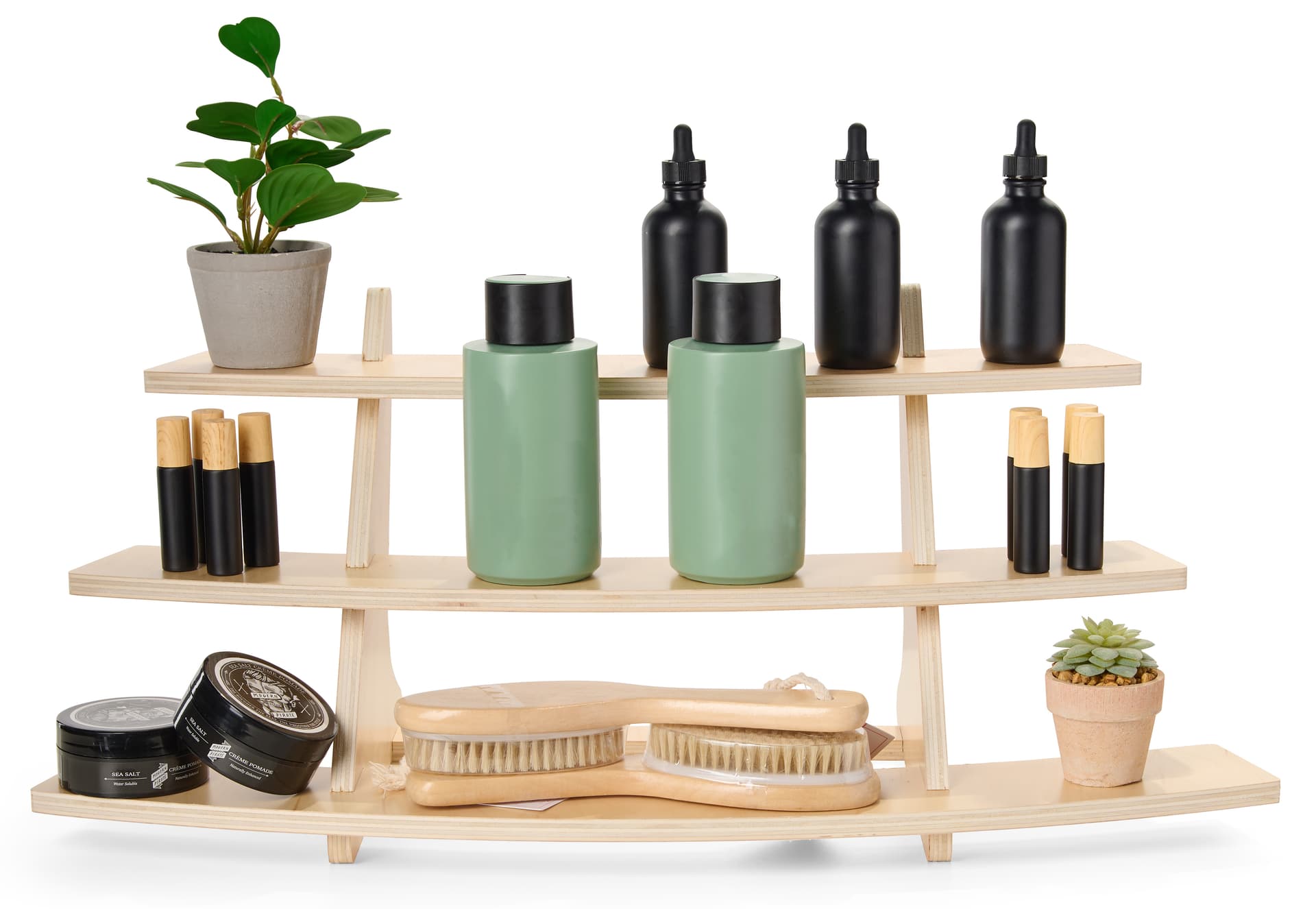 3 Tier Display Stand | Eco-Friendly and Portable Flat-Pack Design ...