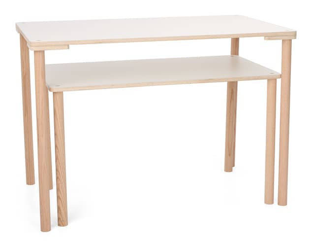 Wood Nesting Tables | Set of 2 Tables | Displays2Go