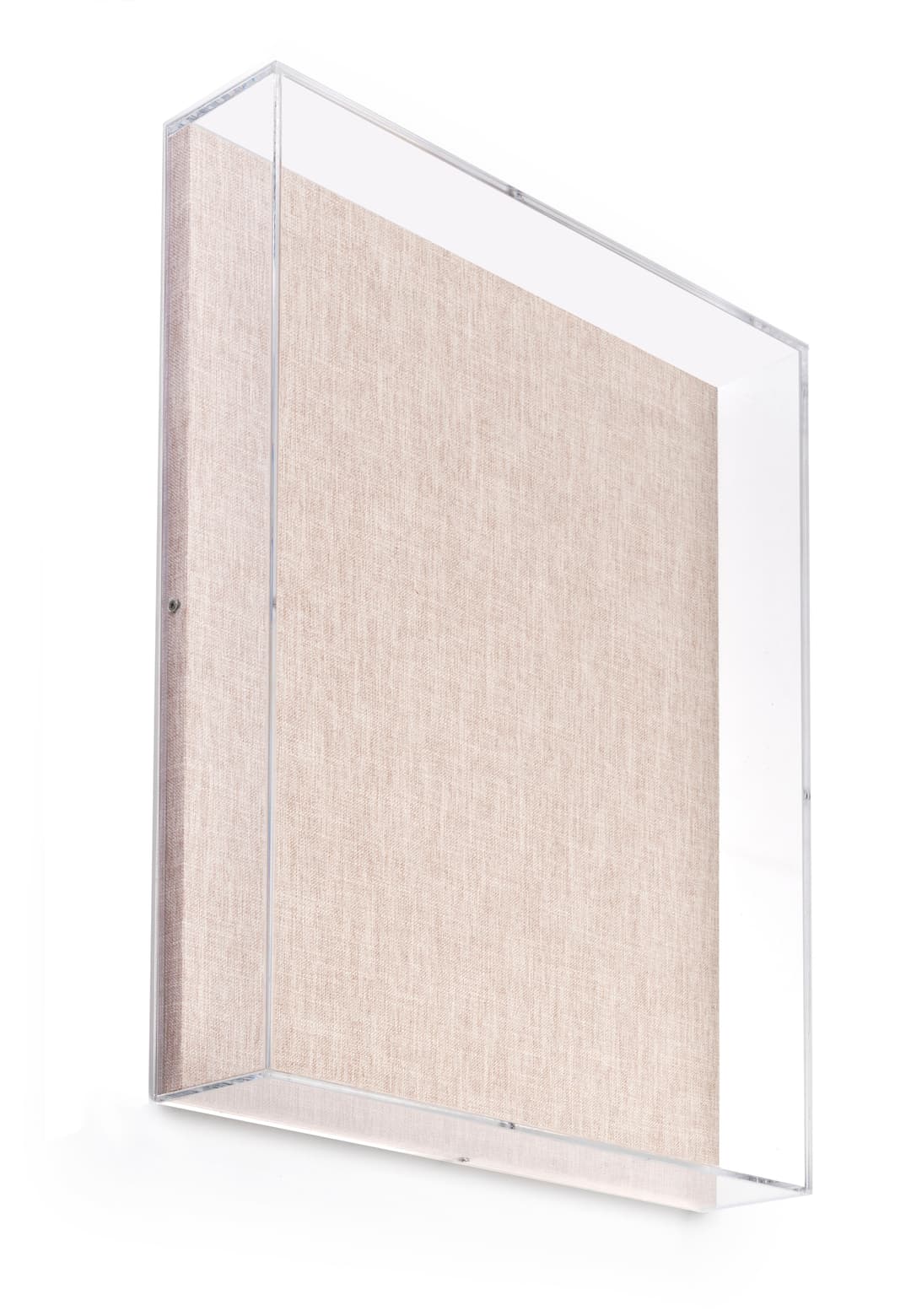 Linen Backed Exhibit Wall Frame | Artwork Case | Displays2Go
