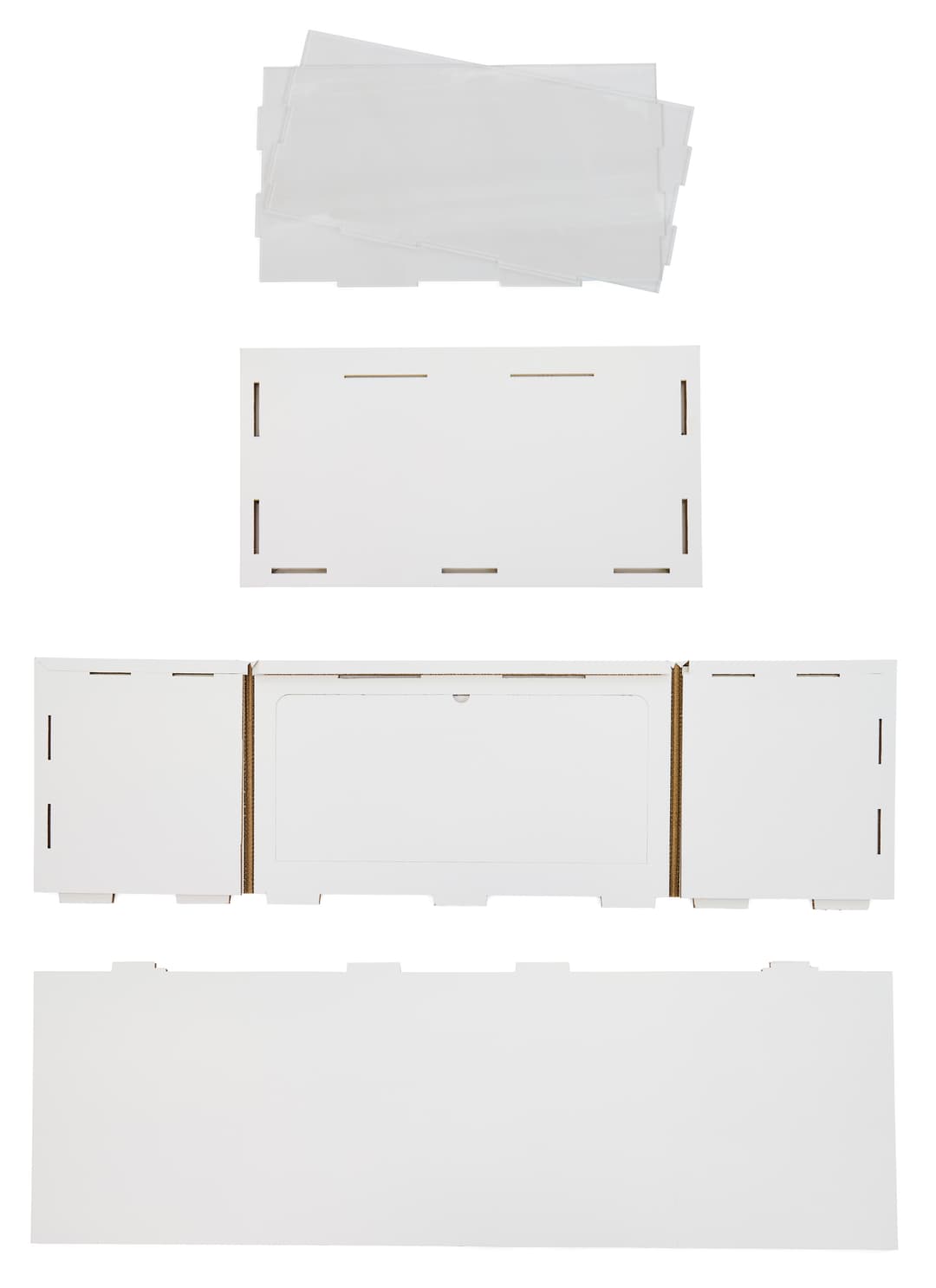 Portable Acrylic Display Counter with Graphics | FSC-Certified ...