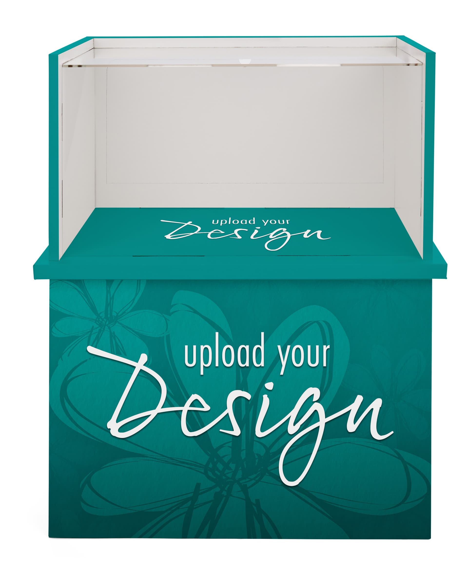 Portable Acrylic Display Counter with Graphics | FSC-Certified ...