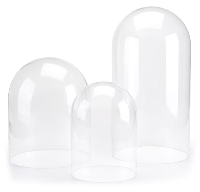 Small Glass Bell Jar | Lift-Off Top | Displays2Go