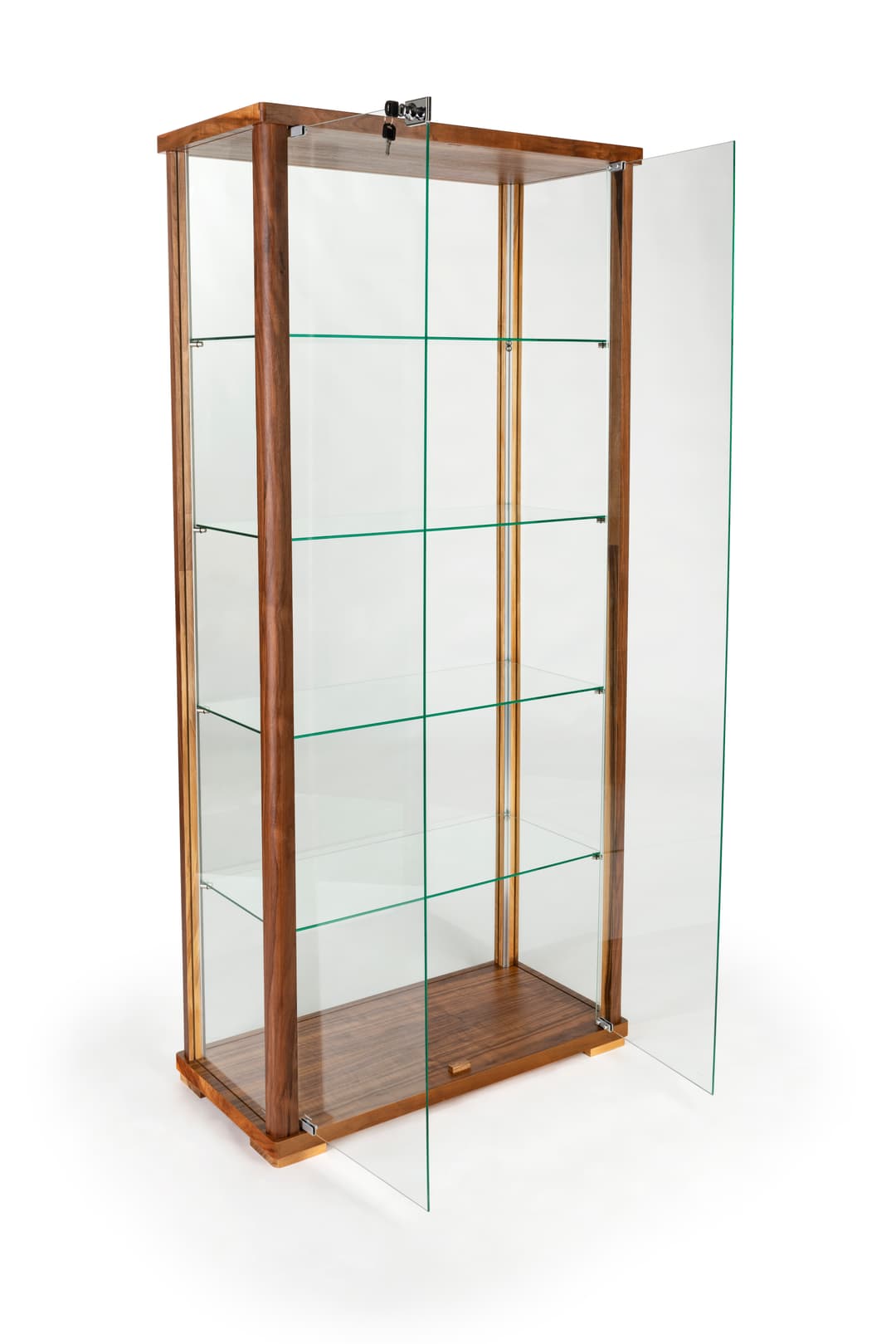 Tall Glass Display Cabinet | Lockable Swing Style Doors | Displays2Go