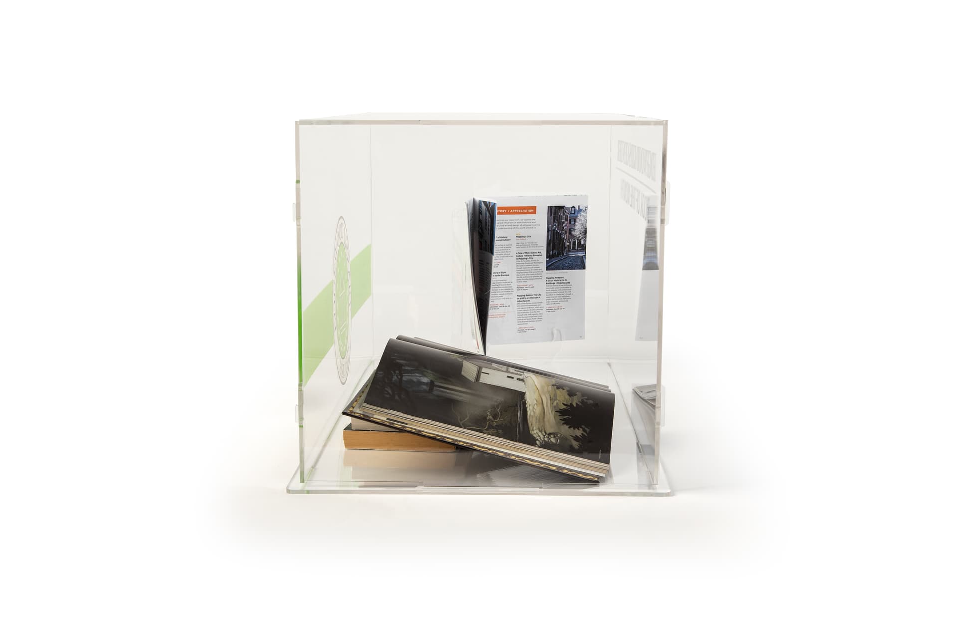 Custom Printed Collapsible Display Pedestal Box | 33 x 15 x 15 ...