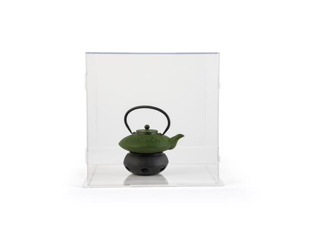 Folding Plastic Display Cube | 15 x 15 x 15 Clear Acrylic Case ...