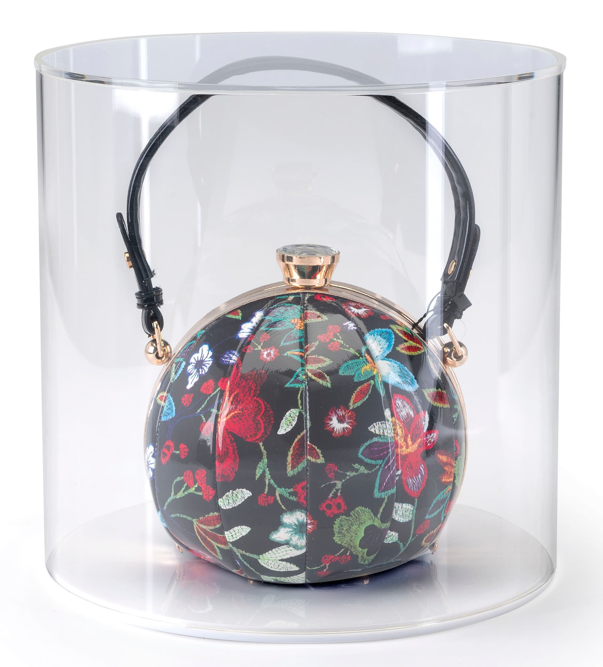 Round Acrylic Display Case | Countertop Size | Displays2Go