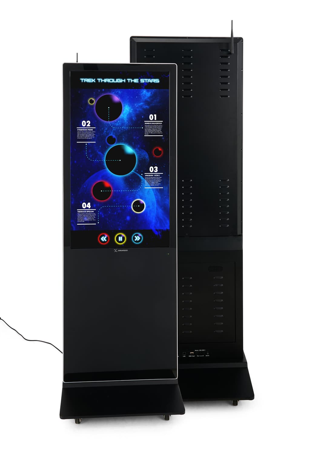 Advertising Multimedia Kiosk | Touchscreen Panel | Displays2Go