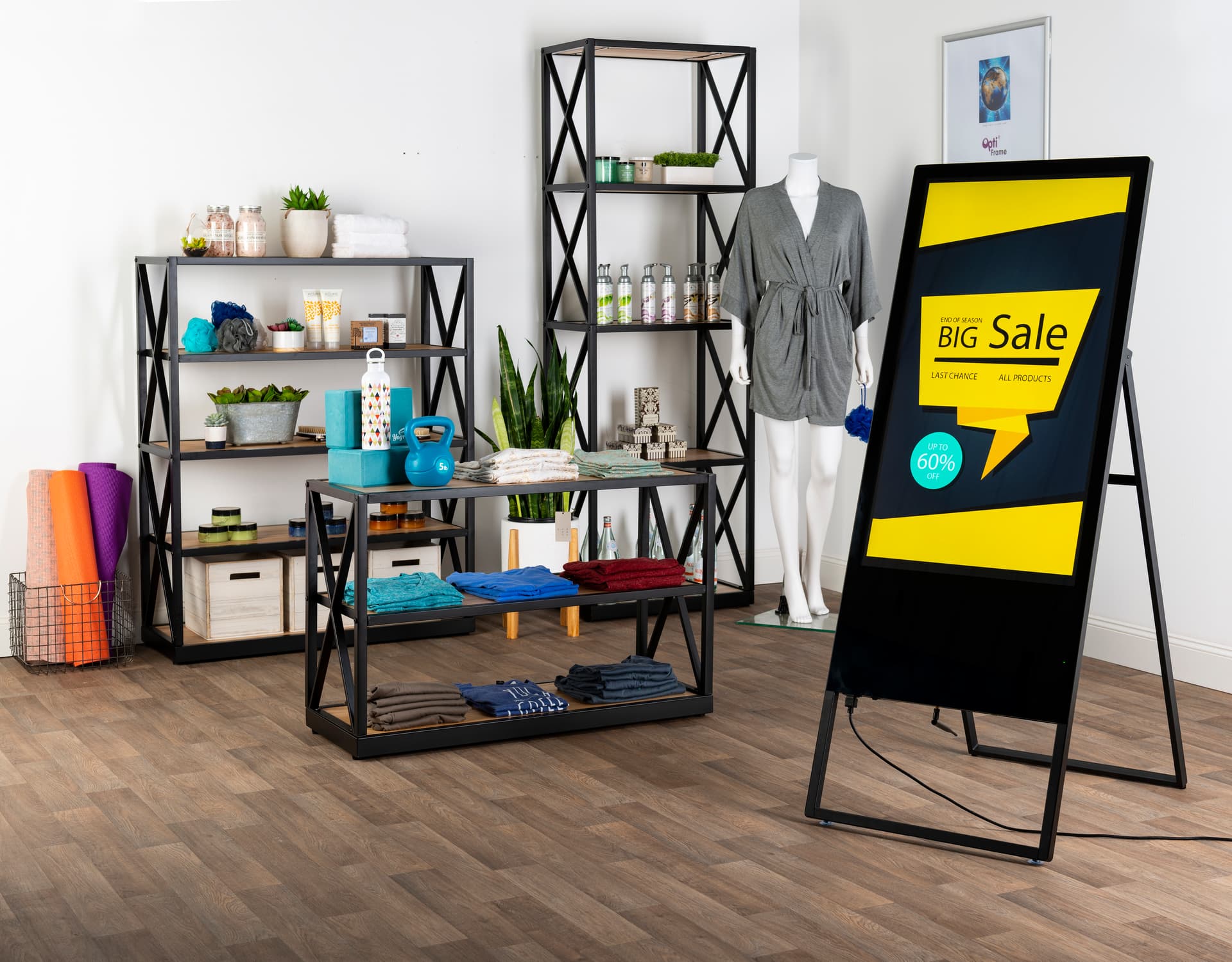 Digital Sandwich Board | Commercial Grade LCD Video Screen | Displays2Go