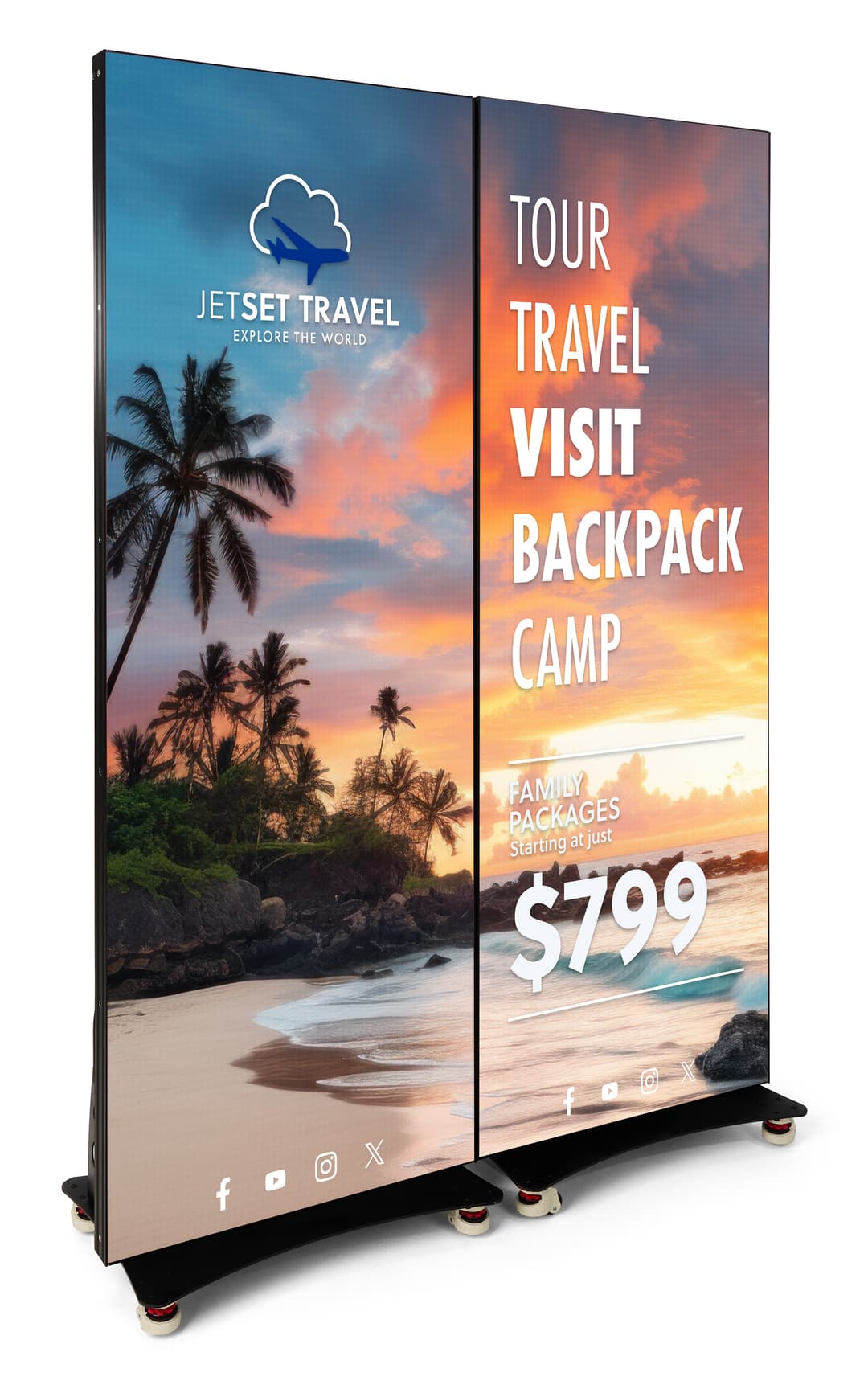 LED Poster Display | Slim Profile Design | Displays2Go