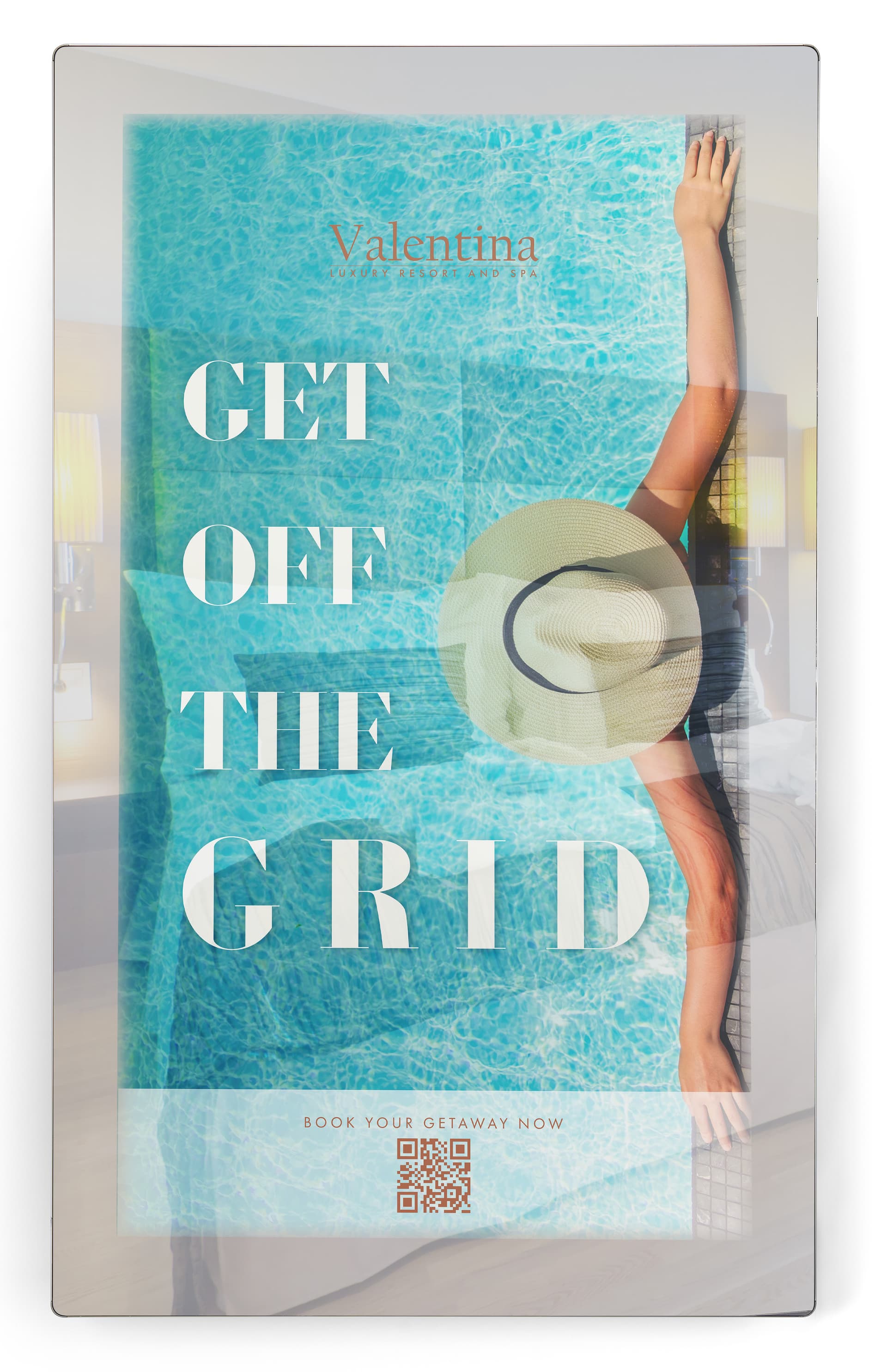 Digital Mirror Advertising Display | Smart Motion Sensing Screen ...