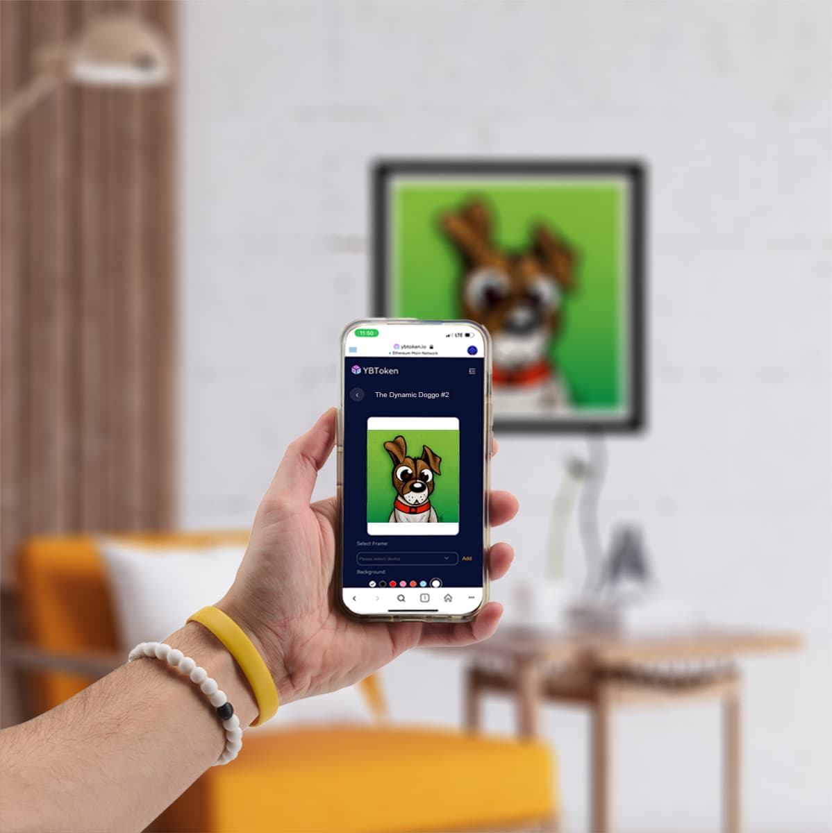 NFT Art Display | Secure Screen Casting and Anti-Glare Glass | Displays2Go