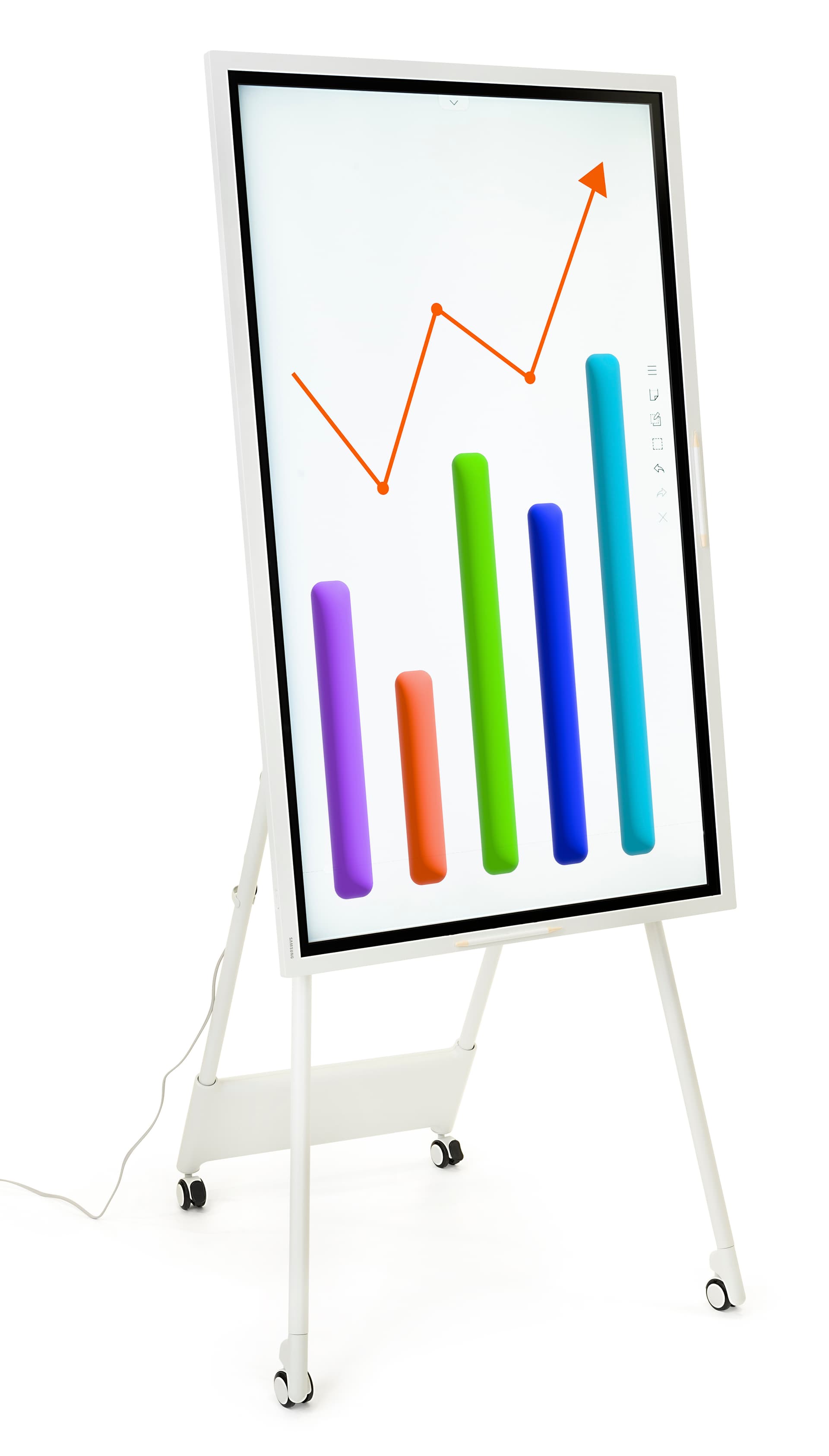 Interactive Digital Flipchart Display | 55” Samsung Flip Pro | Displays2Go