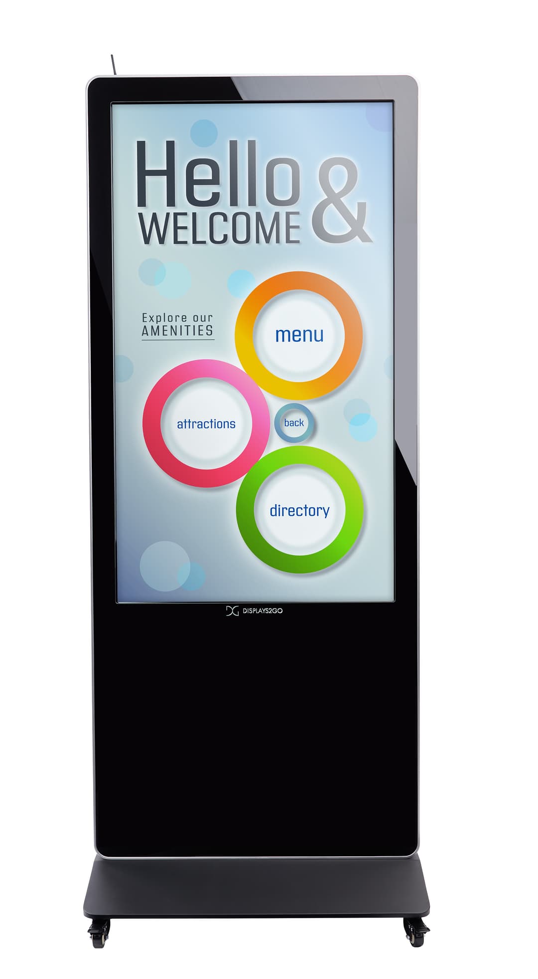 55" Digital Display Advertising System | DisplayIt!Xpress Console ...