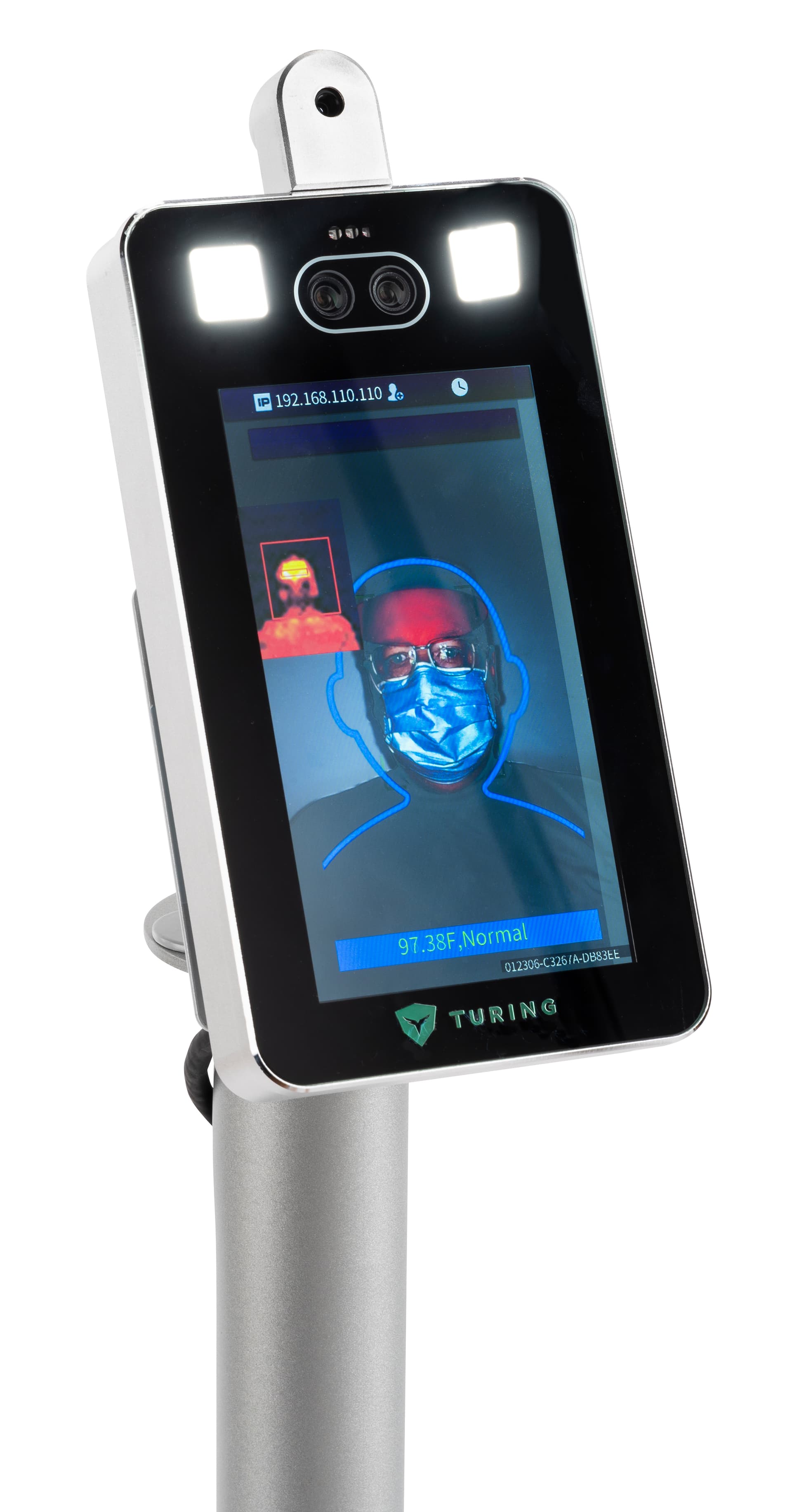 Body Temperature Screening Kiosk | Detects from 95.9 F to 107.6 F ...