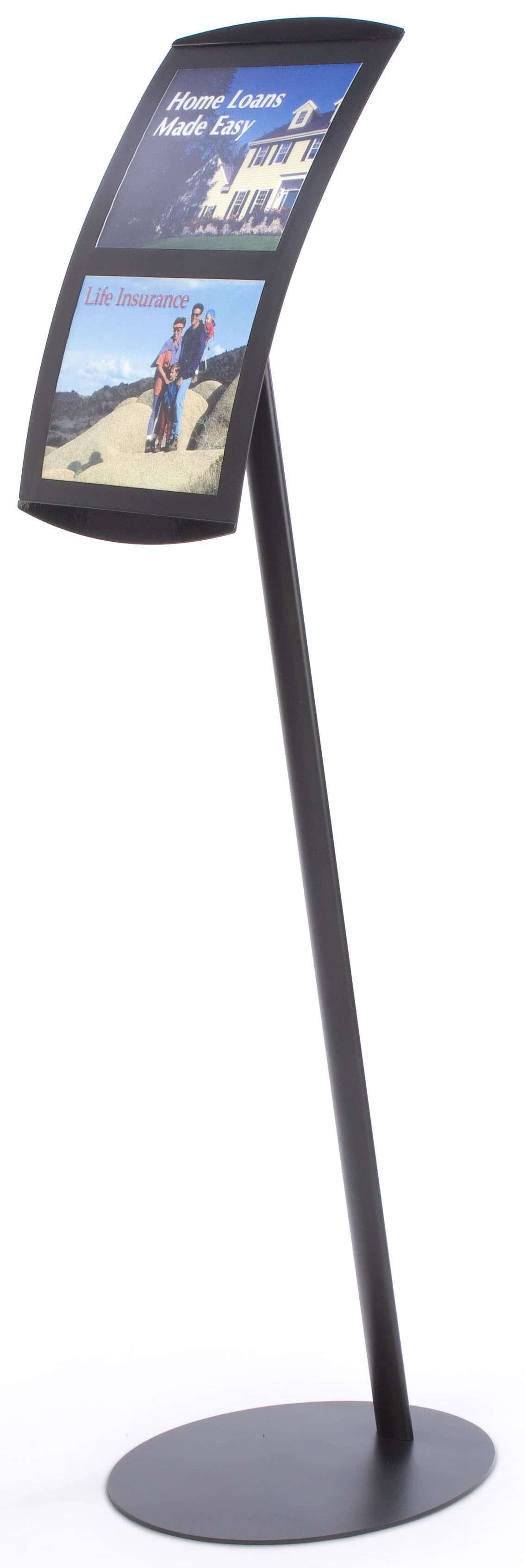 Menu Display | Adjustable Sign Holder for (2) 8.5 x 11 Posters ...