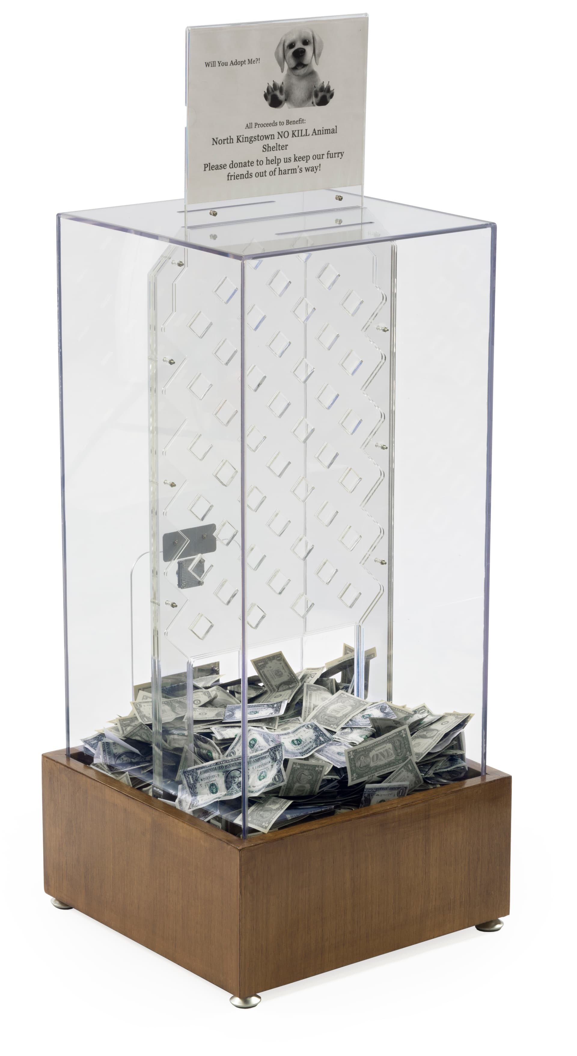Coin Drop Game | Locking w/ Header for Signage | Displays2Go