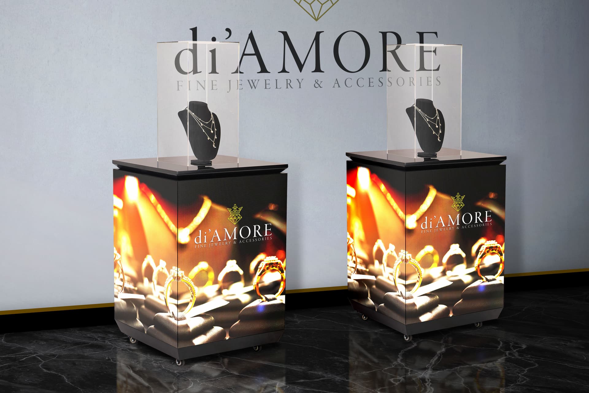 Digital Counter Display | 3-Sided LED Screens | Displays2Go