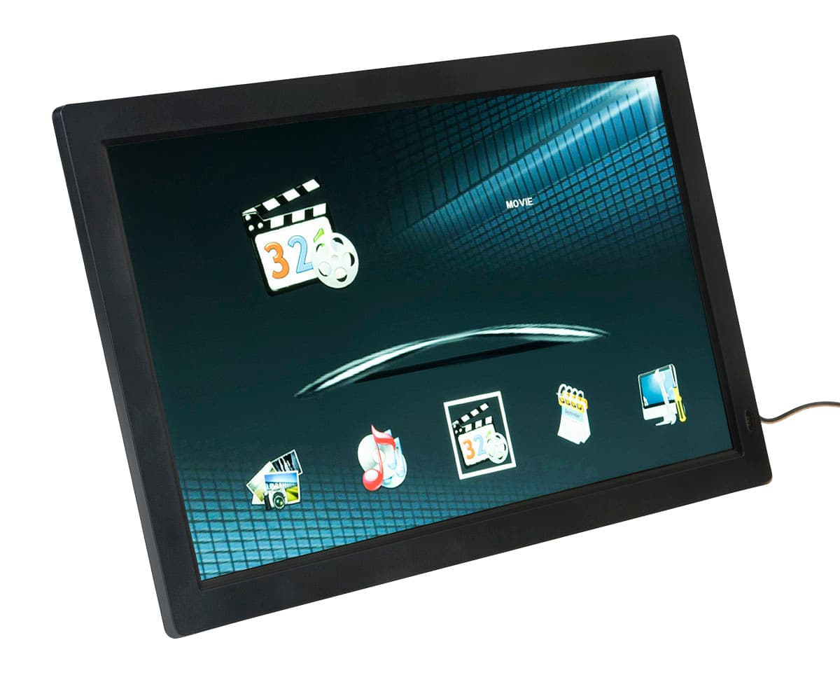 18.5" Digital Photo Frame | Audio, Video, & Image Playback | Displays2Go
