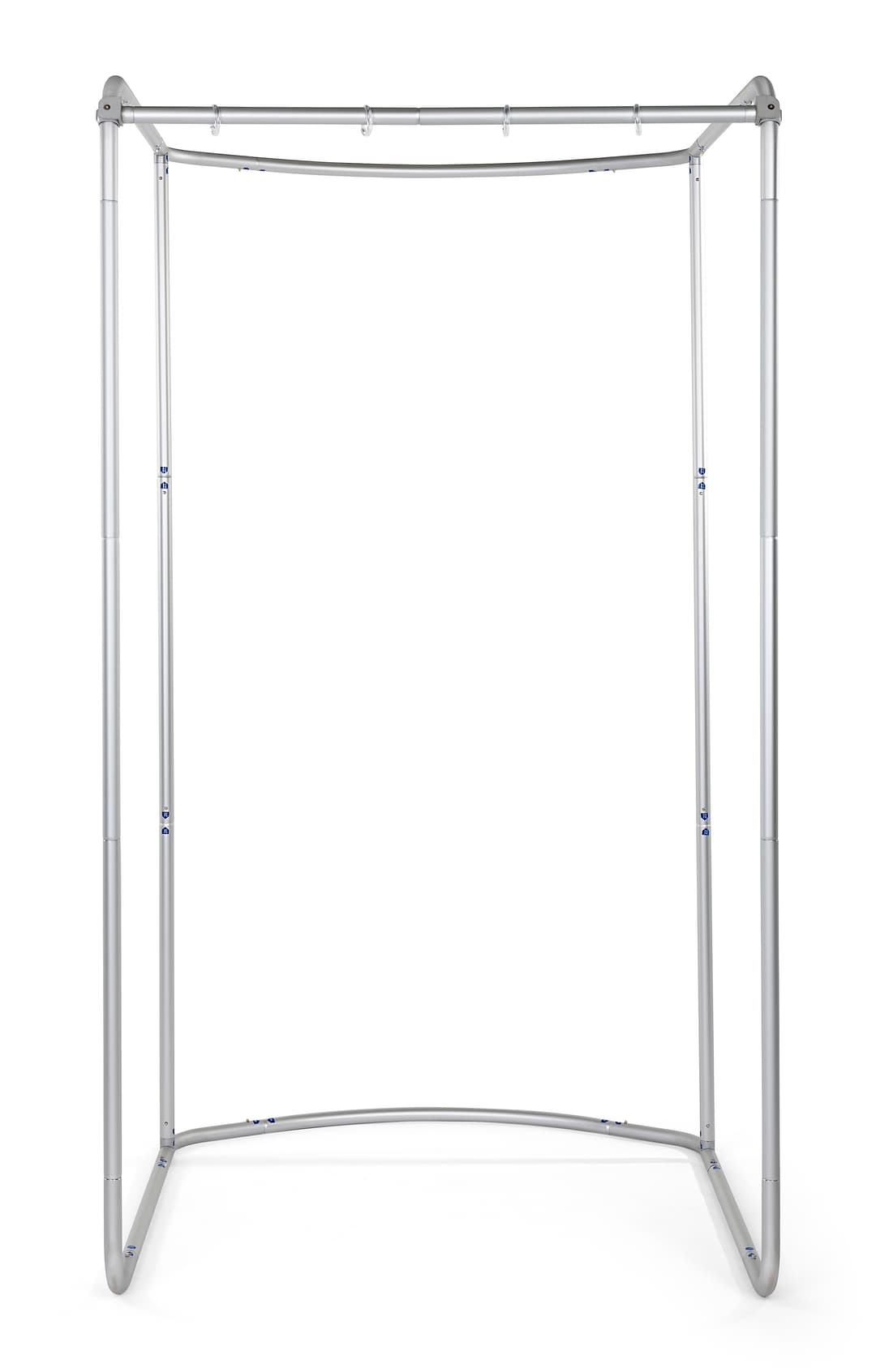 Pop-Up Black Dressing Room Booth | Solid Fabric & Knockdown Frame ...
