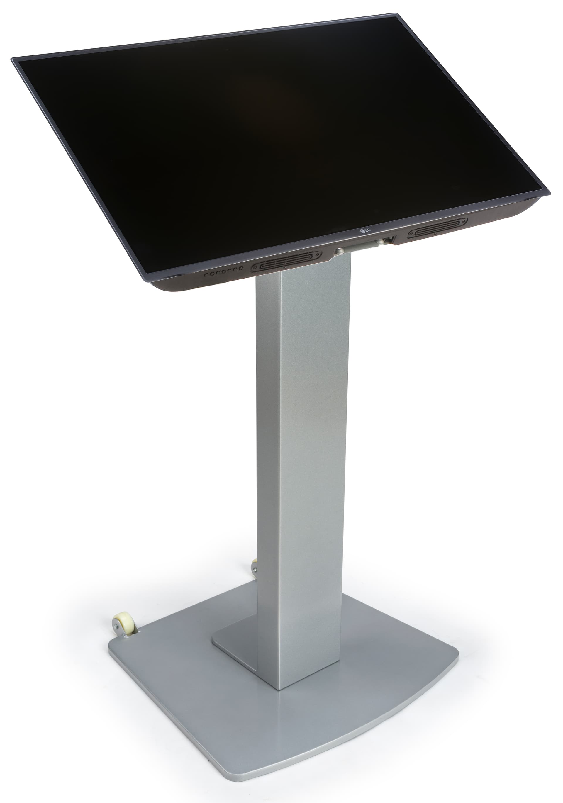 Touch Screen Stand with Wheels | Surge Protector Included | Displays2Go