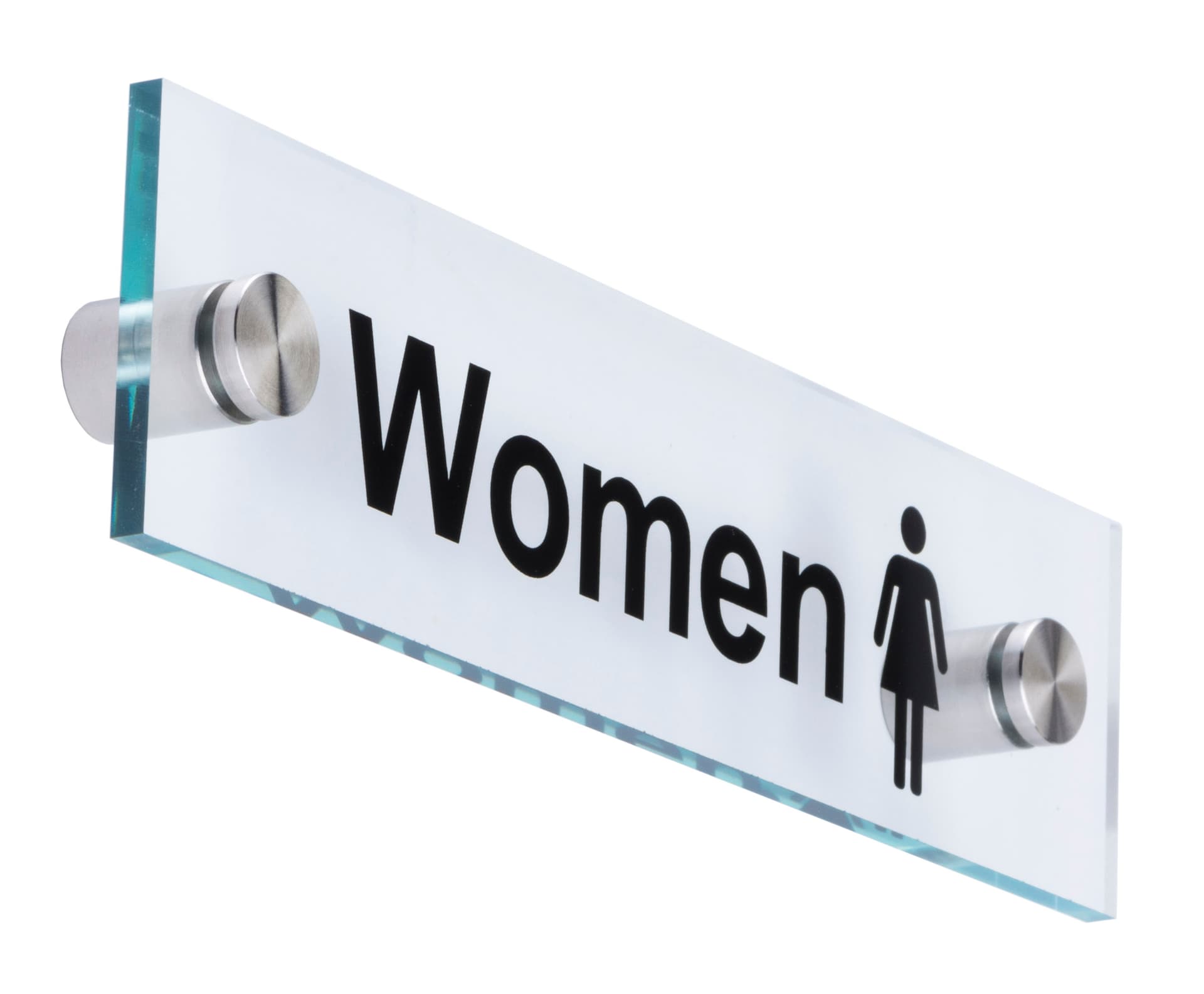 Acrylic Office Room Signs | Set of 5 with Steel Standoffs | Displays2Go
